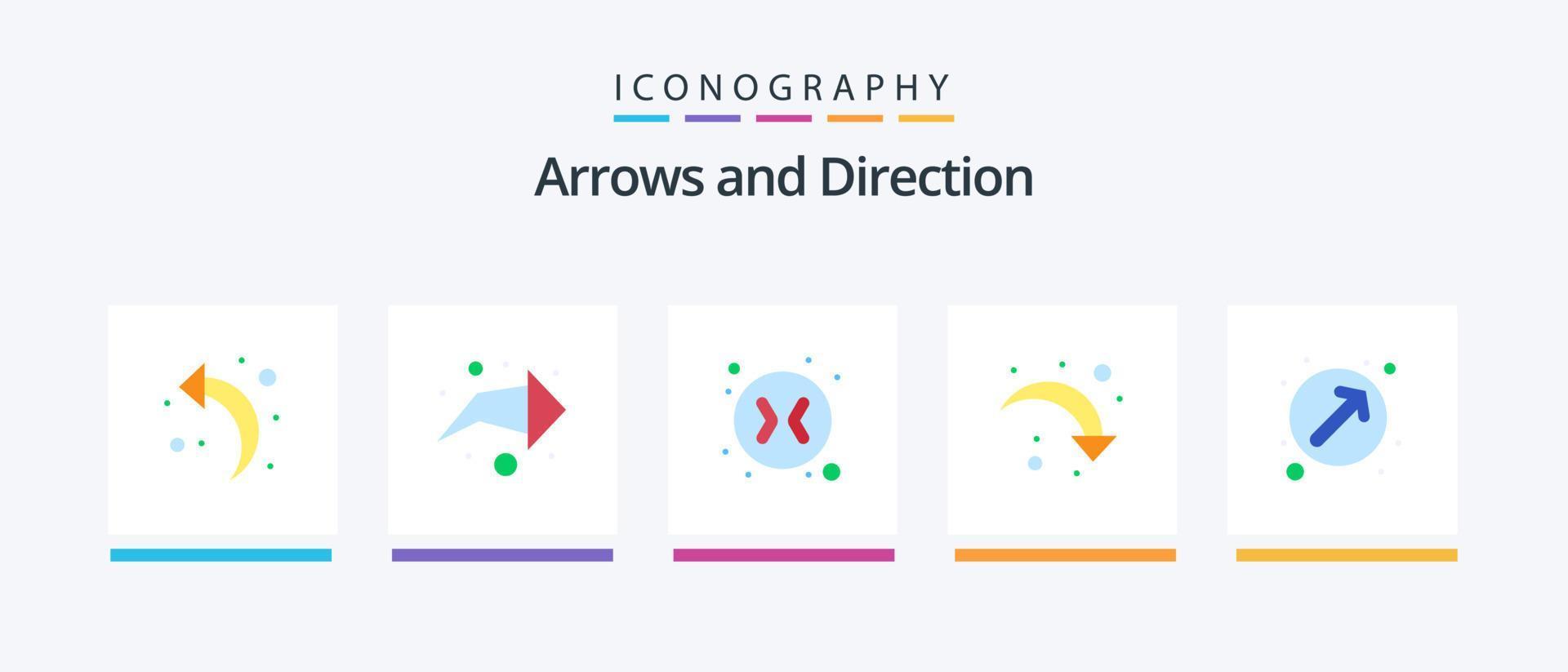 Arrow Flat 5 Icon Pack Including . pointer. exchange. direction. down ...