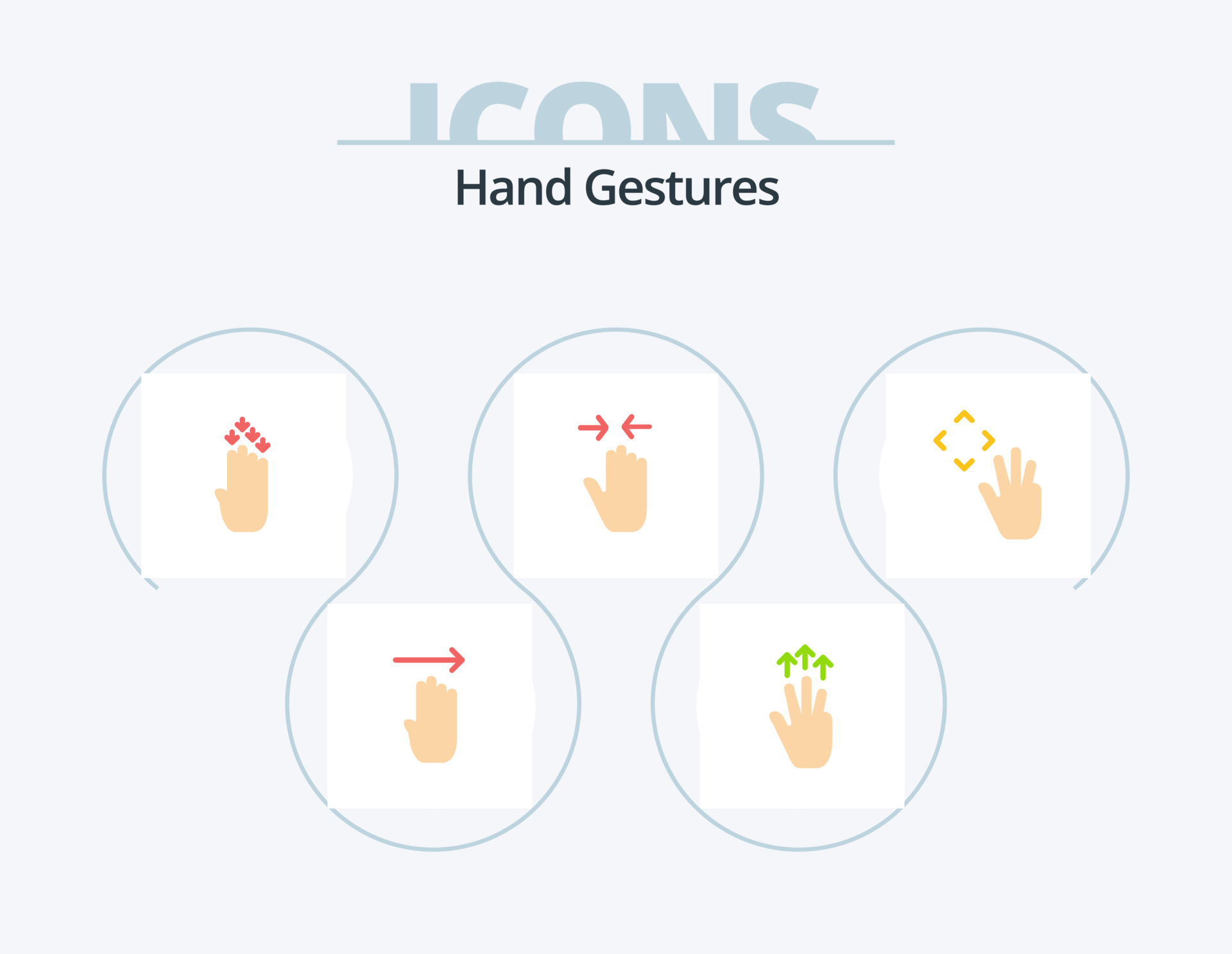 Hand Gestures Flat Icon Pack 5 Icon Design. zoom in. pinch. touch ... Hand Gestures Flat Icon Pack 5 Icon Design. zoom in. pinch. touch ...