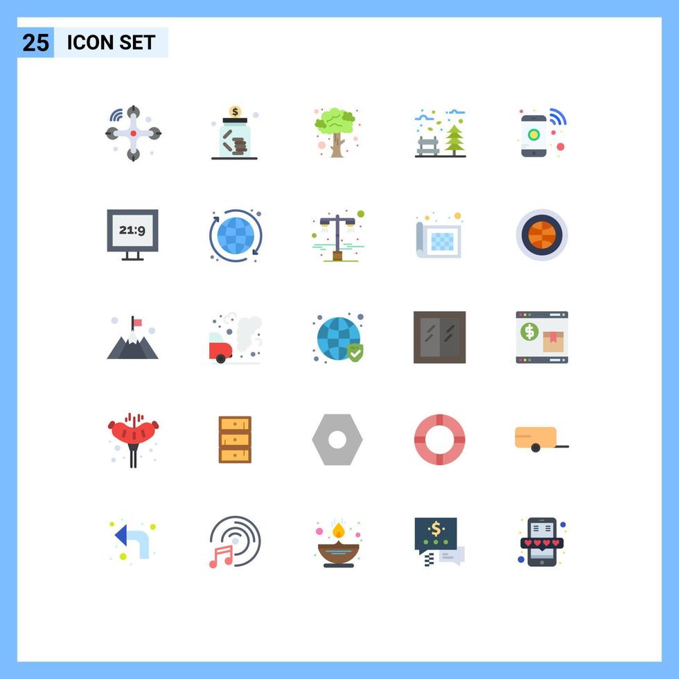 25 Universal Flat Colors Set For Web And Mobile Applications Mobile