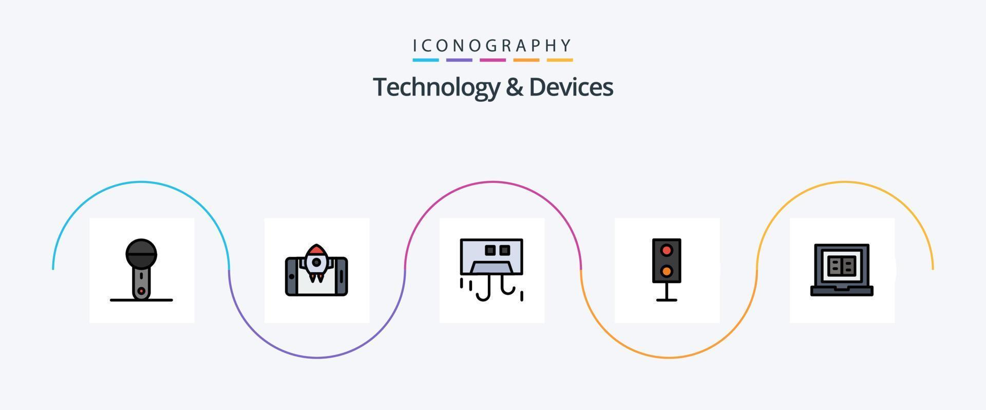 Devices Line Filled Flat 5 Icon Pack Including speaker. electronics ... Devices Line Filled Flat 5 Icon Pack Including speaker. electronics ...