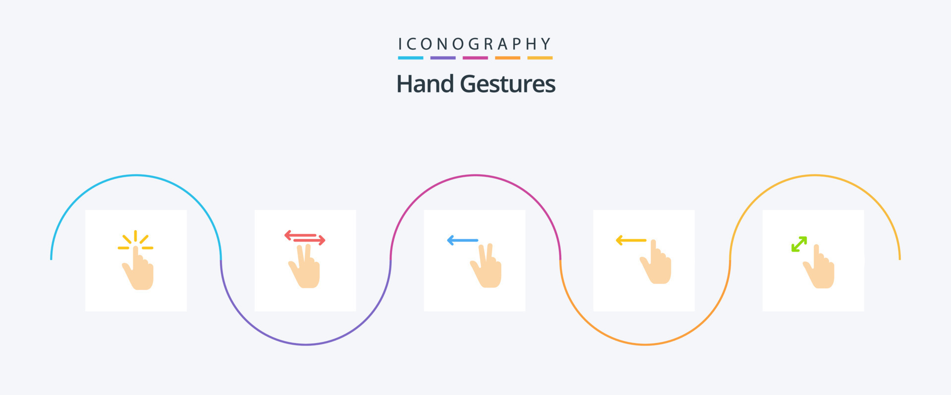 Hand Gestures Flat 5 Icon Pack Including expand. hand. mobile. gestures ... Hand Gestures Flat 5 Icon Pack Including expand. hand. mobile. gestures ...