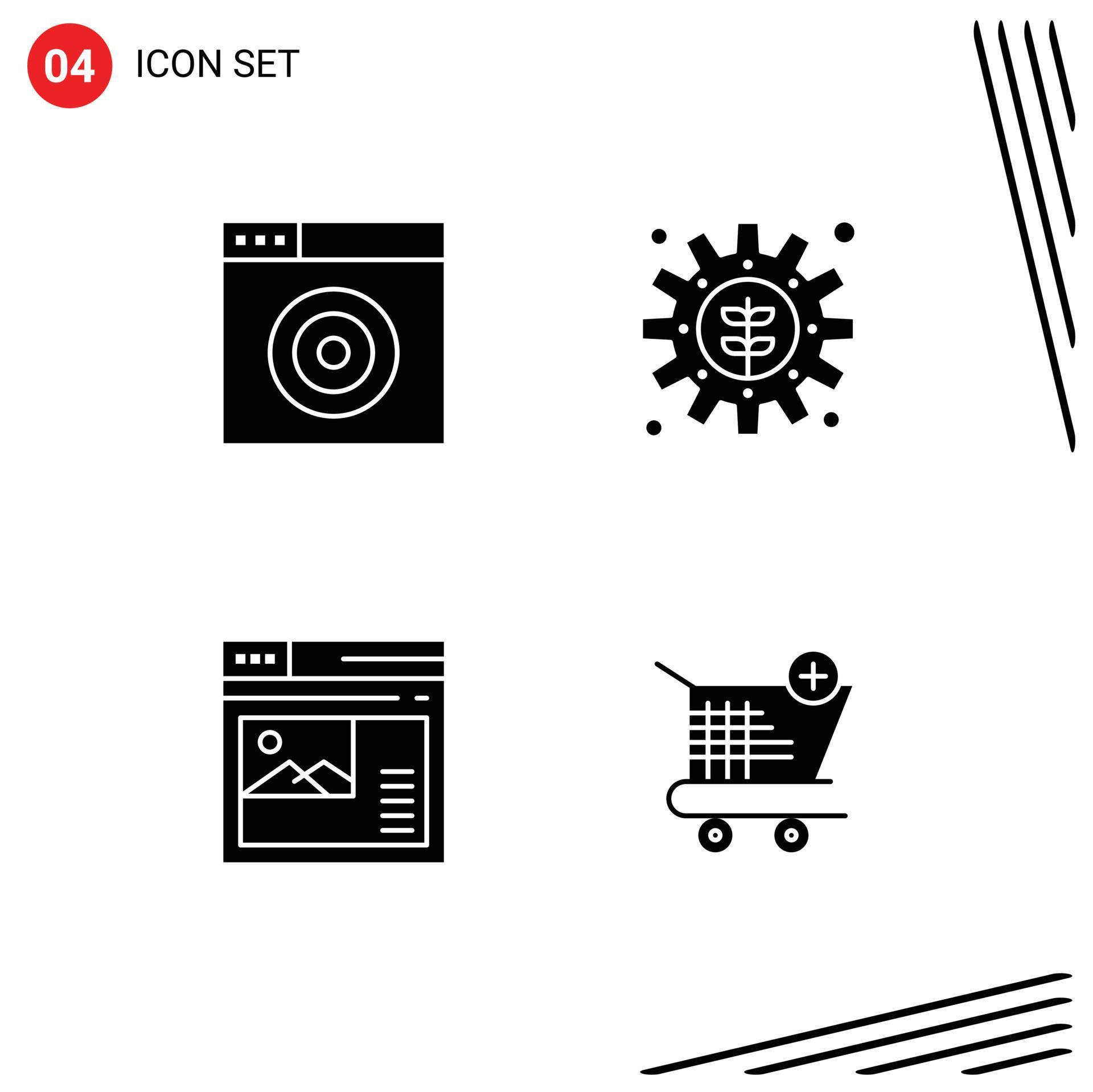 4 Creative Icons Modern Signs and Symbols of find web environment ... 4 Creative Icons Modern Signs and Symbols of find web environment ...
