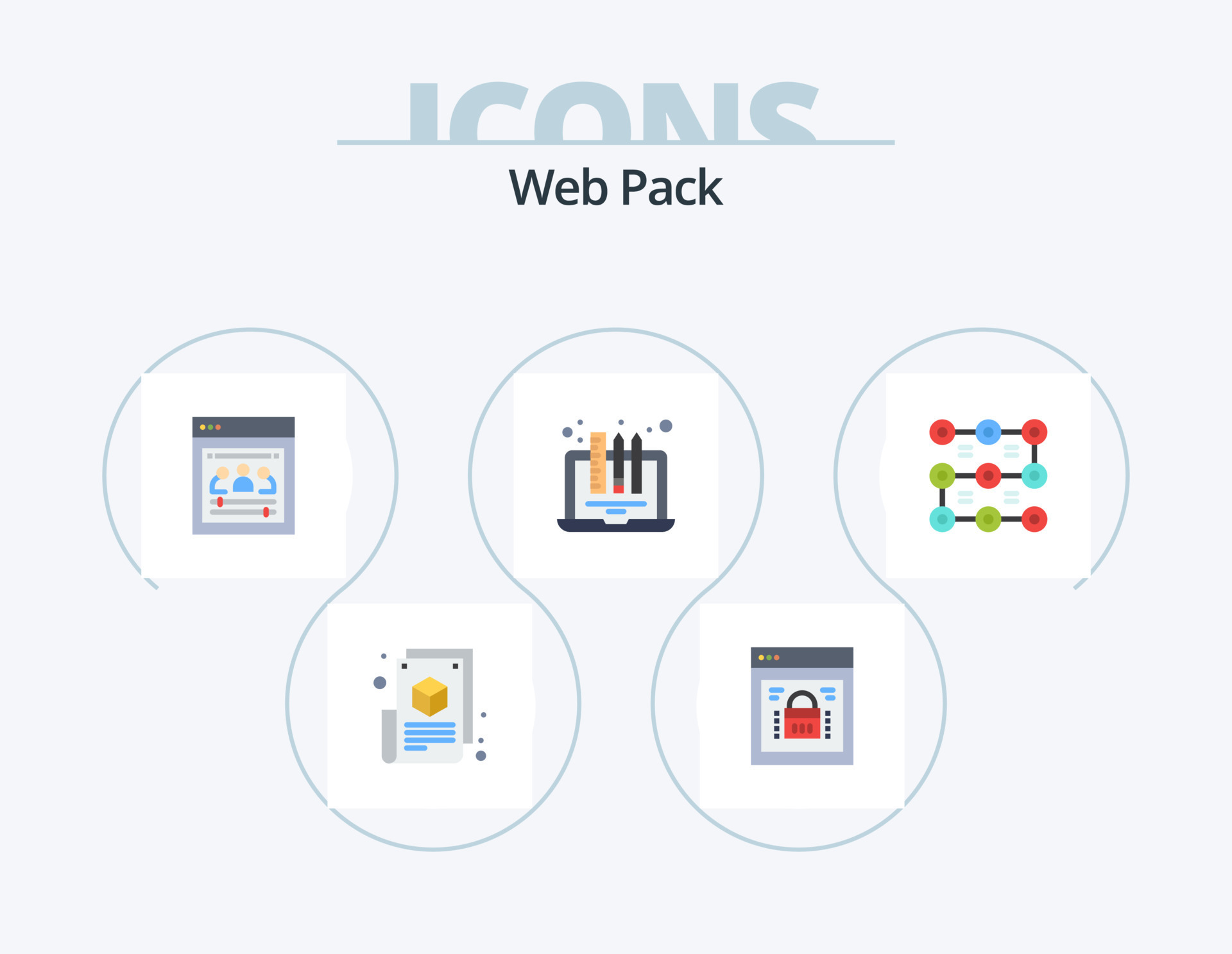 Web Pack Flat Icon Pack 5 Icon Design. laptop. device. web lock. design ... Web Pack Flat Icon Pack 5 Icon Design. laptop. device. web lock. design ...
