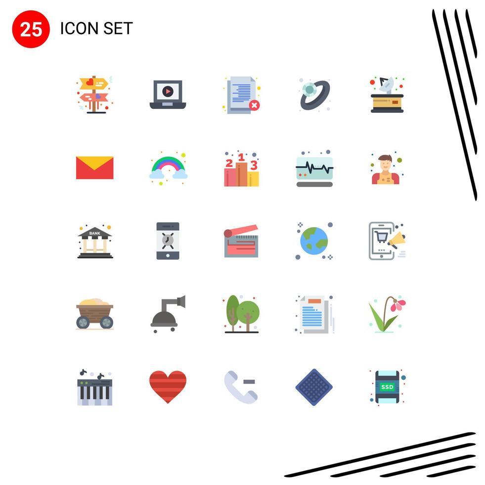 25 Flat Color Concept For Websites Mobile And Apps Receiver Media