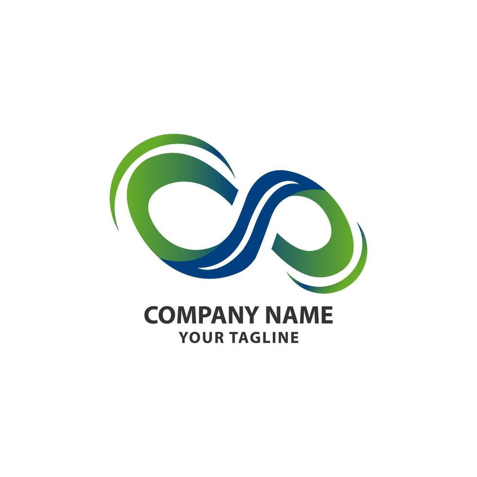 Vector unreal symbol of infinity. Infinite loops template for your ...