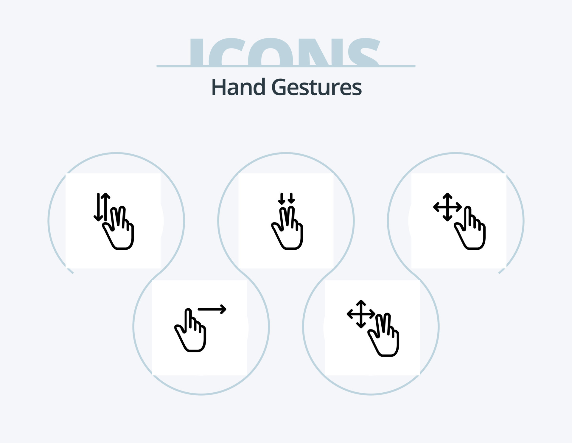Hand Gestures Line Icon Pack 5 Icon Design. gesture. click. gestures ... Hand Gestures Line Icon Pack 5 Icon Design. gesture. click. gestures ...