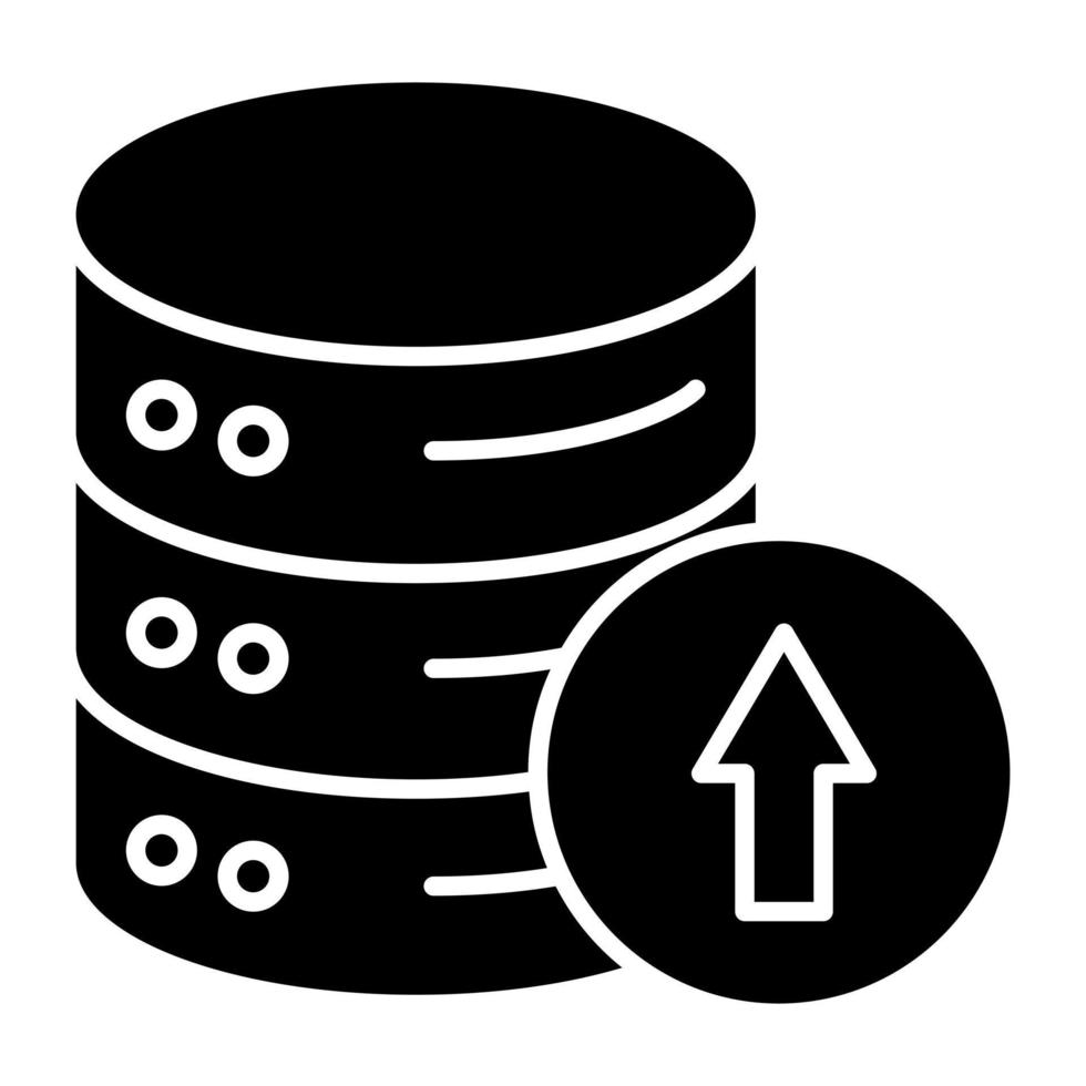 Ab editable design icon of database upload 19435700 Vector Art at Vecteezy
