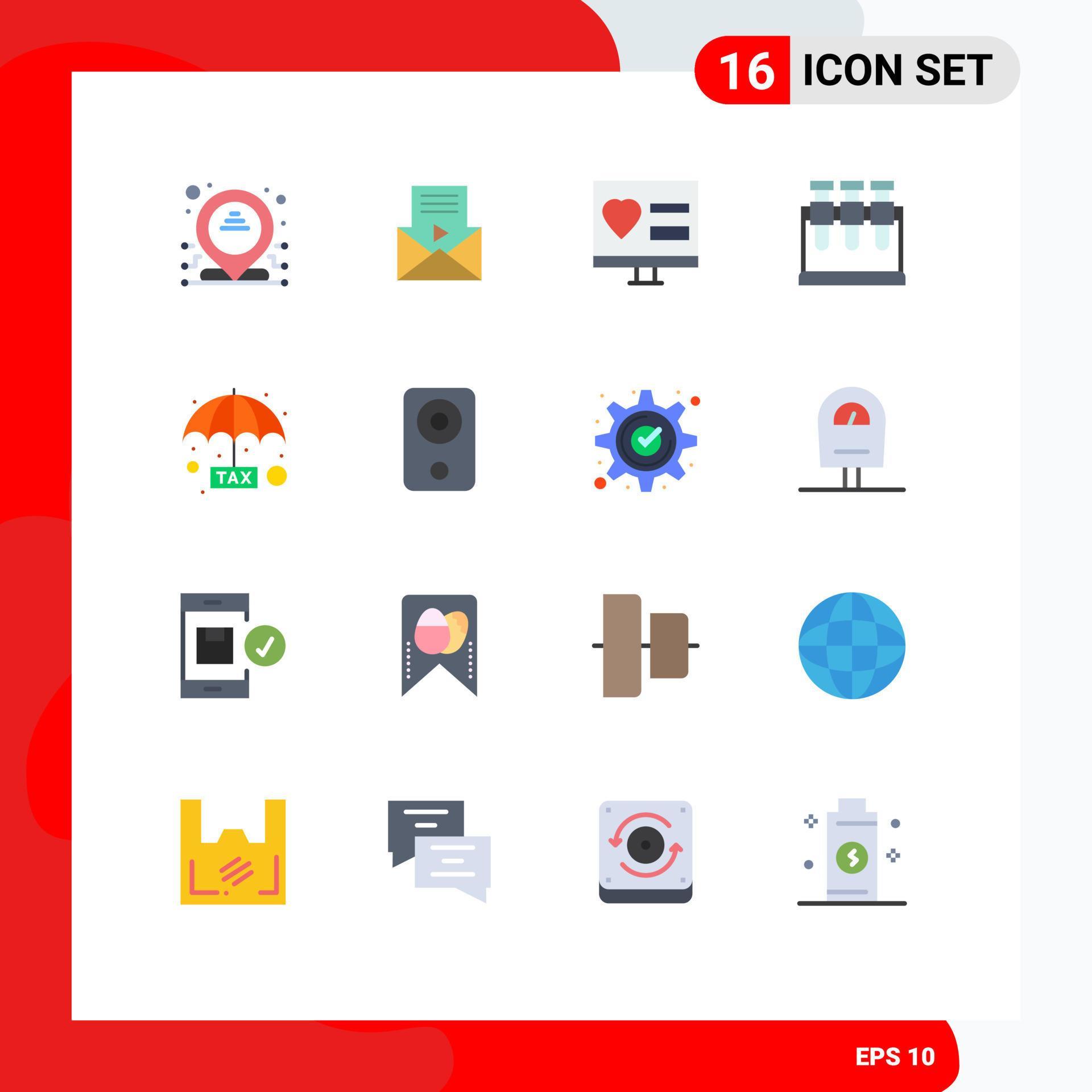 Stock Vector Icon Pack of 16 Line Signs and Symbols for plan evasion ...