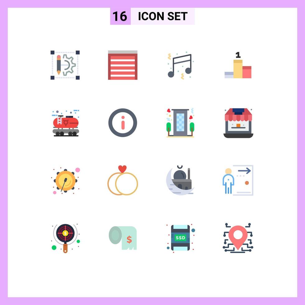 16 Universal Flat Colors Set For Web And Mobile Applications Eco Success House Position Note
