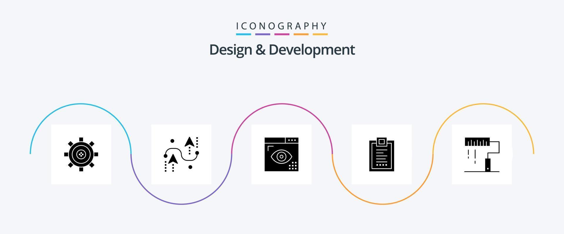 Design and Development Glyph 5 Icon Pack Including delivery. coding ...