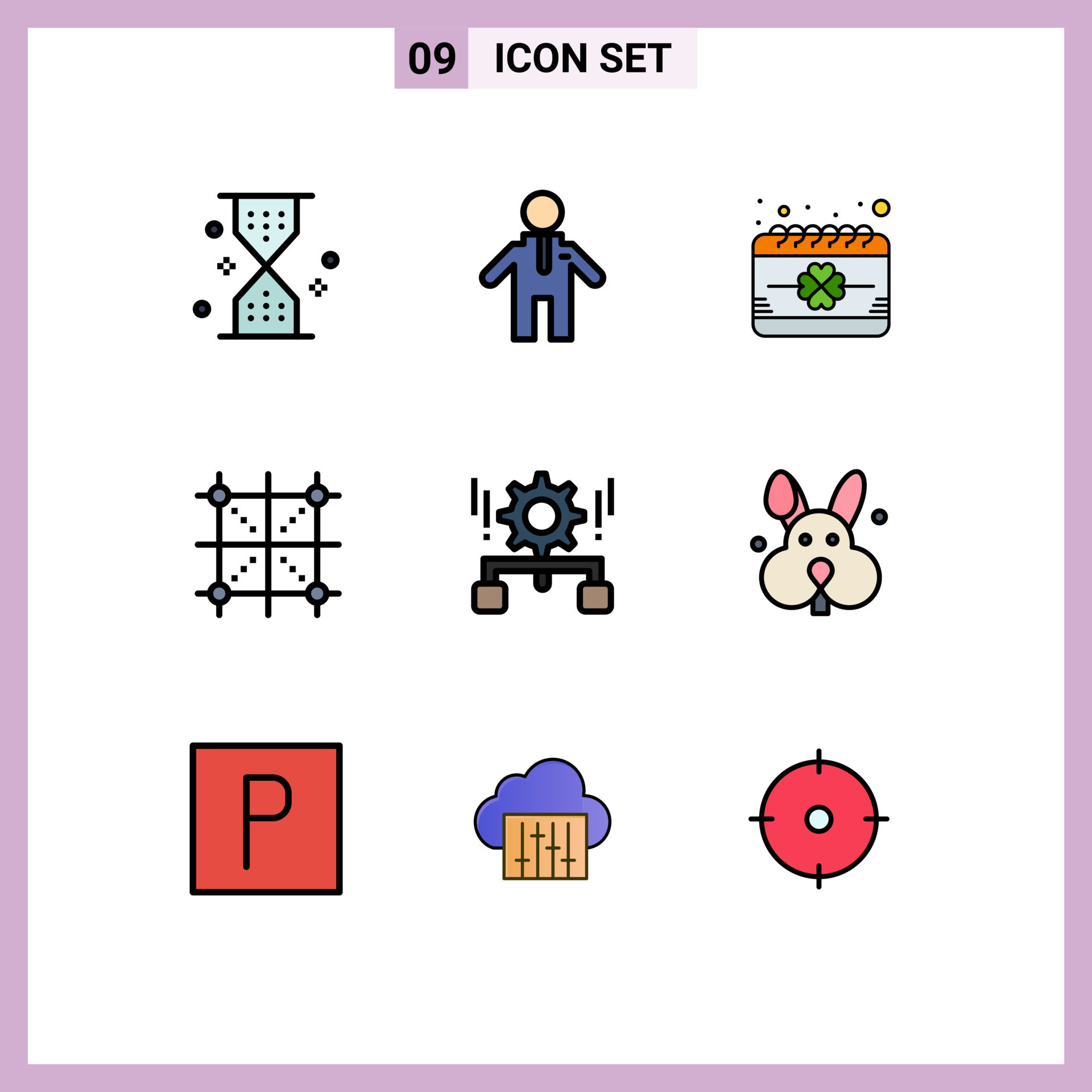 9 Creative Icons Modern Signs and Symbols of configuration programing ... 9 Creative Icons Modern Signs and Symbols of configuration programing ...