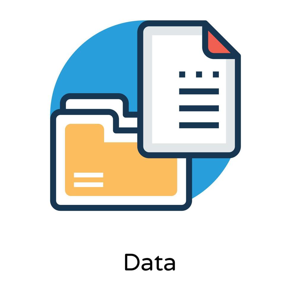 Trendy File Storage 19465412 Vector Art at Vecteezy