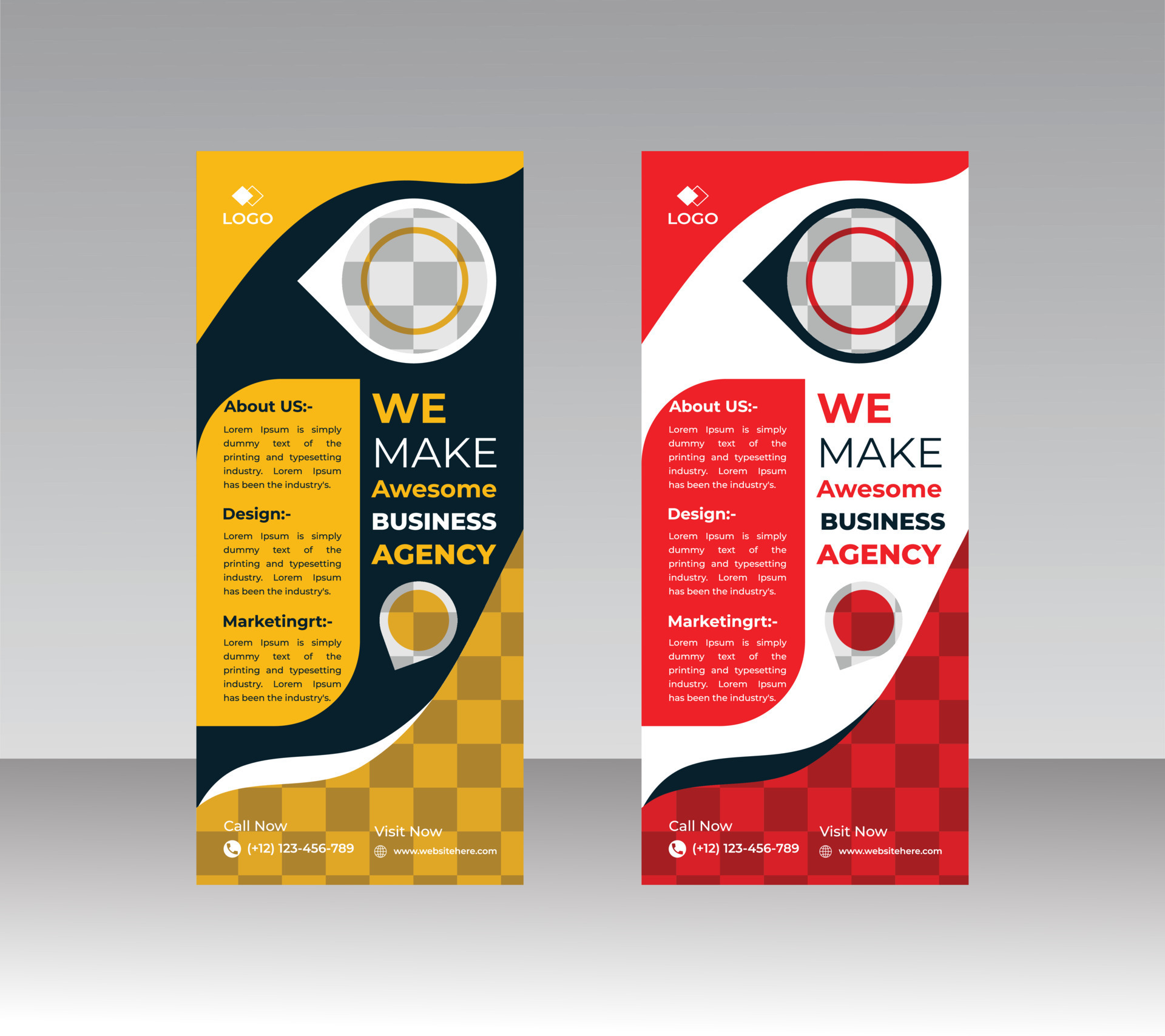 Design Signboard Advertising Brochure Flyer Template rollup banner ... Design Signboard Advertising Brochure Flyer Template rollup banner ...