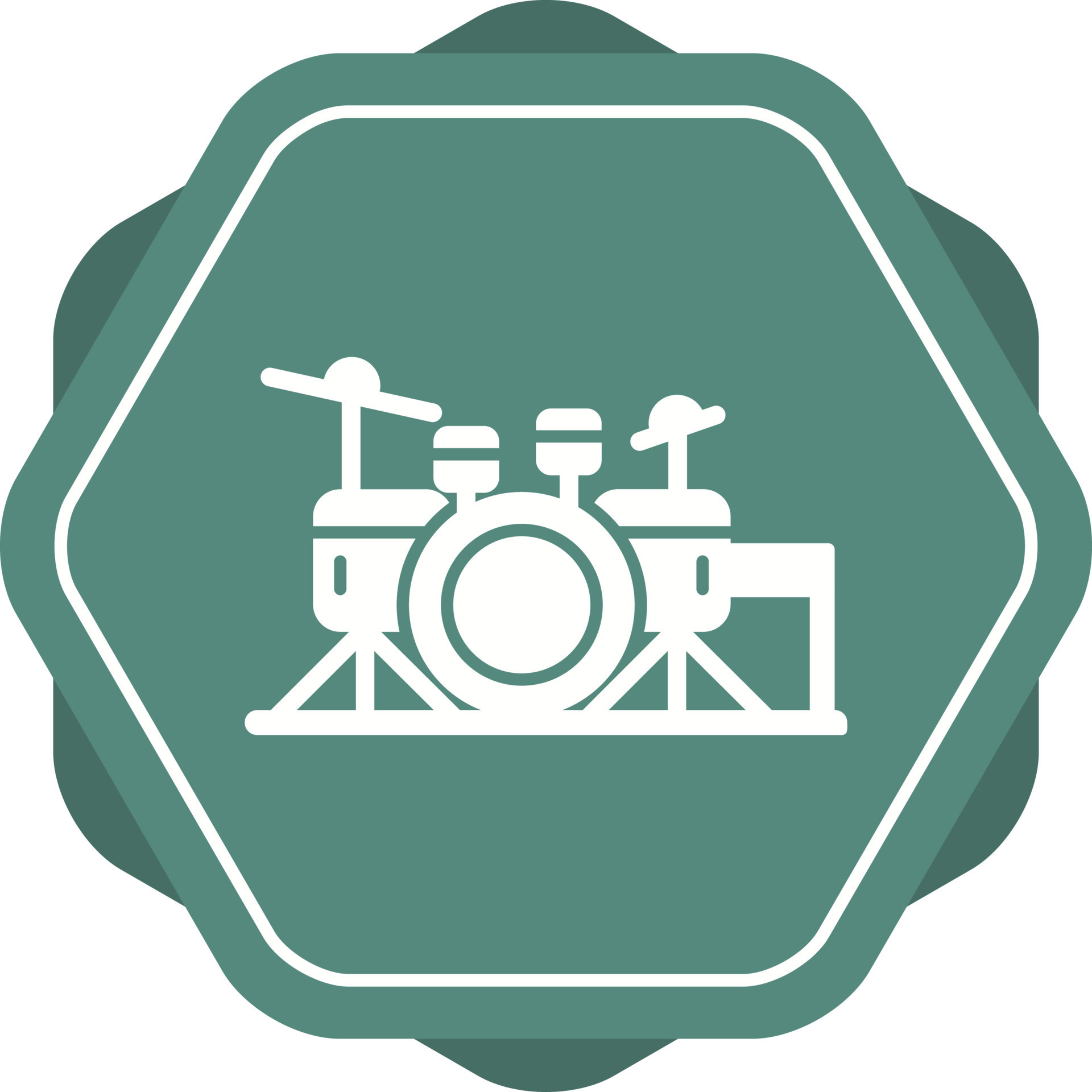 Drum Set Vector Icon 19468393 Vector Art at Vecteezy Drum Set Vector Icon 19468393 Vector Art at Vecteezy