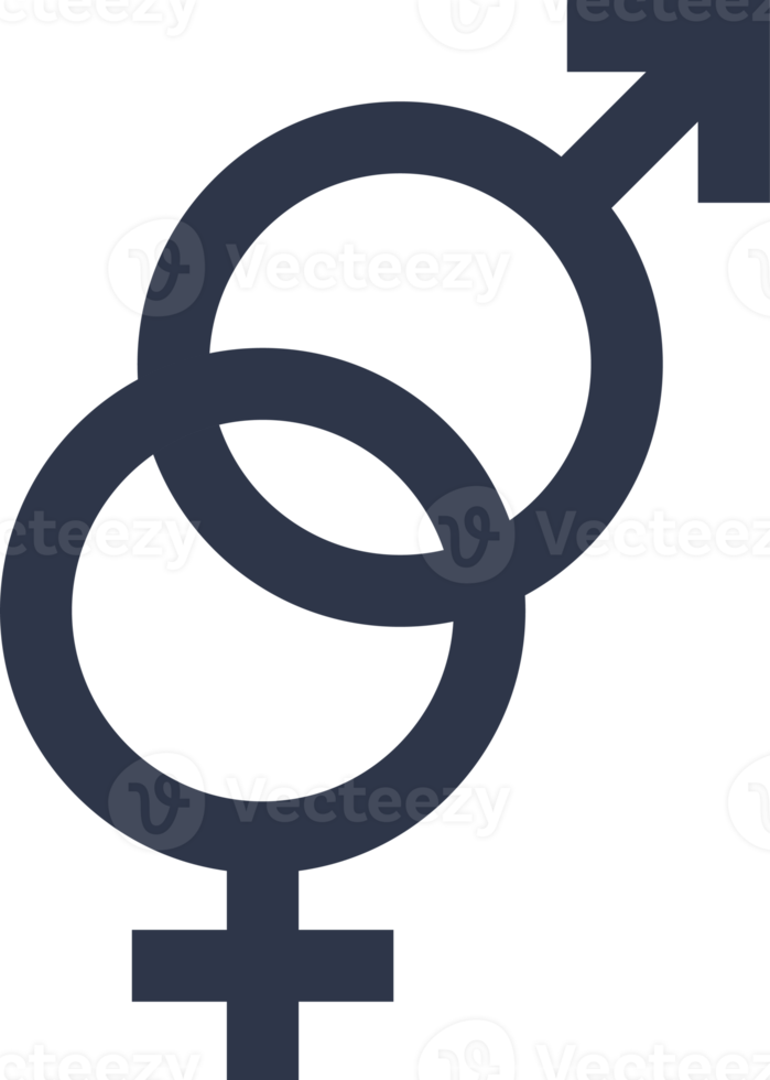 Gender Icon Symbols Sex Equality Signs Illustration 19468741 Png