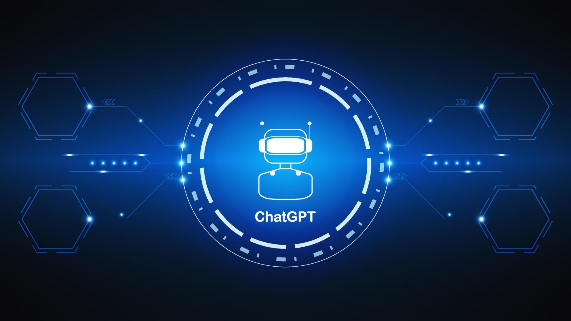 chatgpt ai tecnología de inteligencia artificial concepto de alta tecnología. chat gpt con bot ...