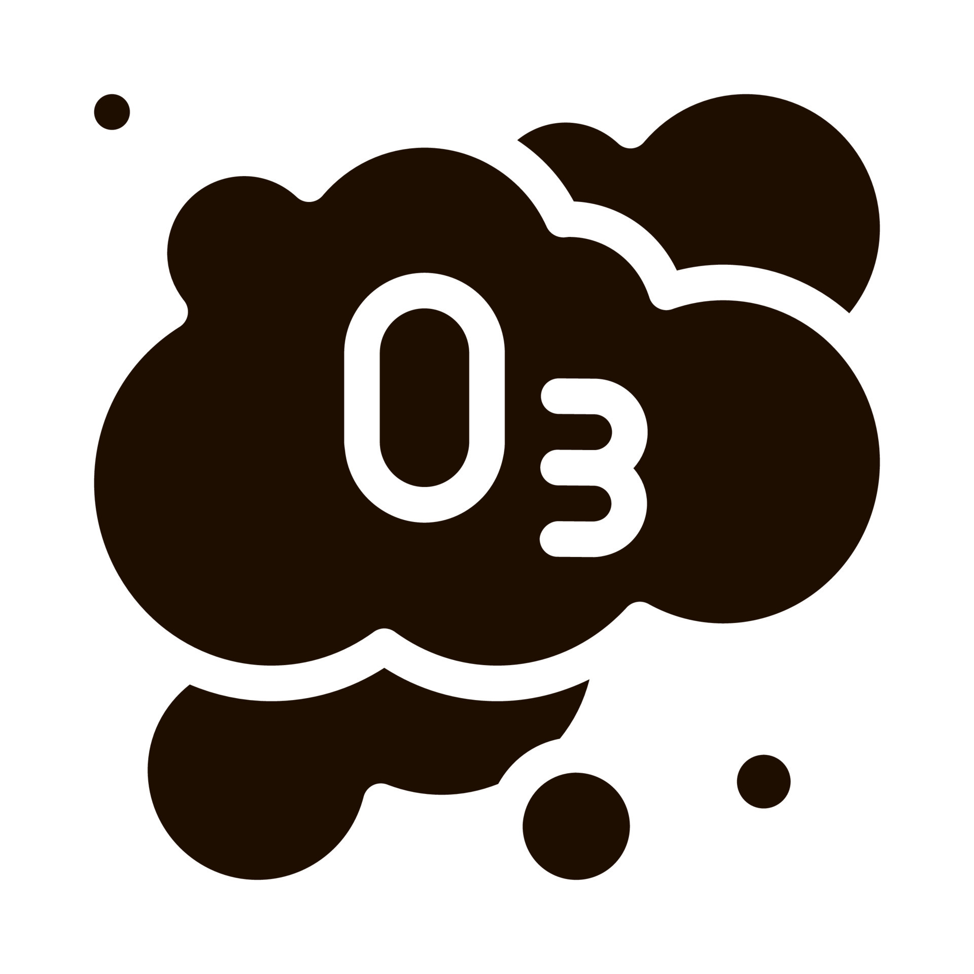 Laundry Service Ozon Foam Vector Icon 19471127 Vector Art at Vecteezy