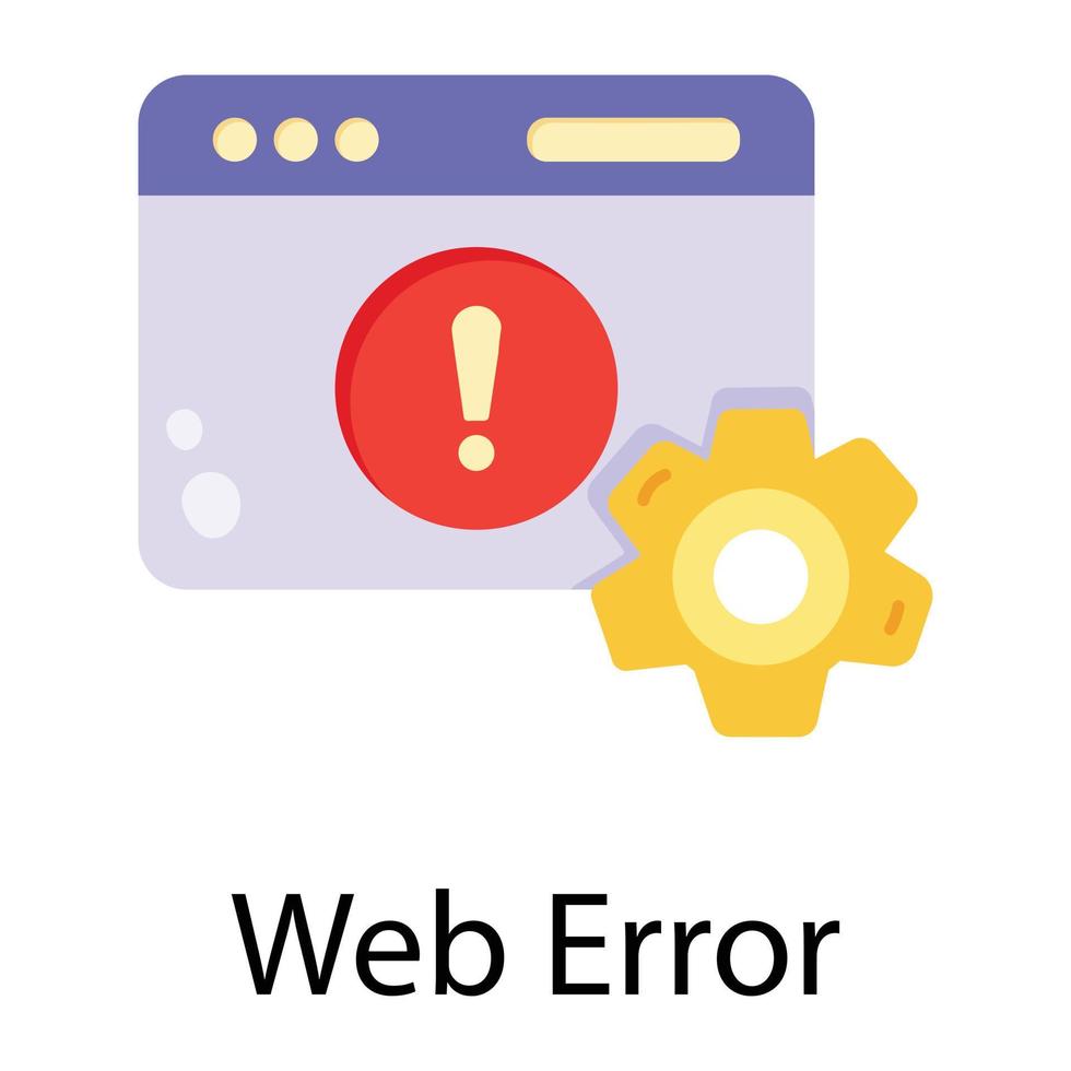 Trendy Web Error 19480930 Vector Art at Vecteezy