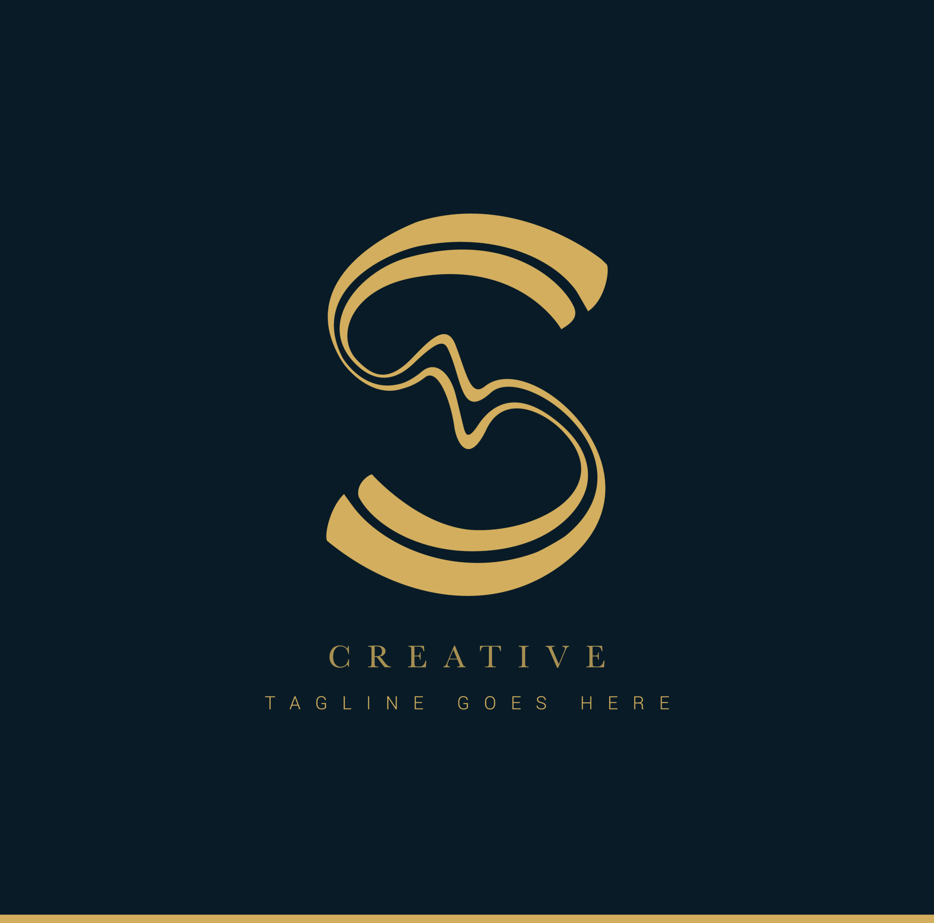 diseño del logotipo de la letra s. Ilustración de vector de icono de letras s modernas creativas ...