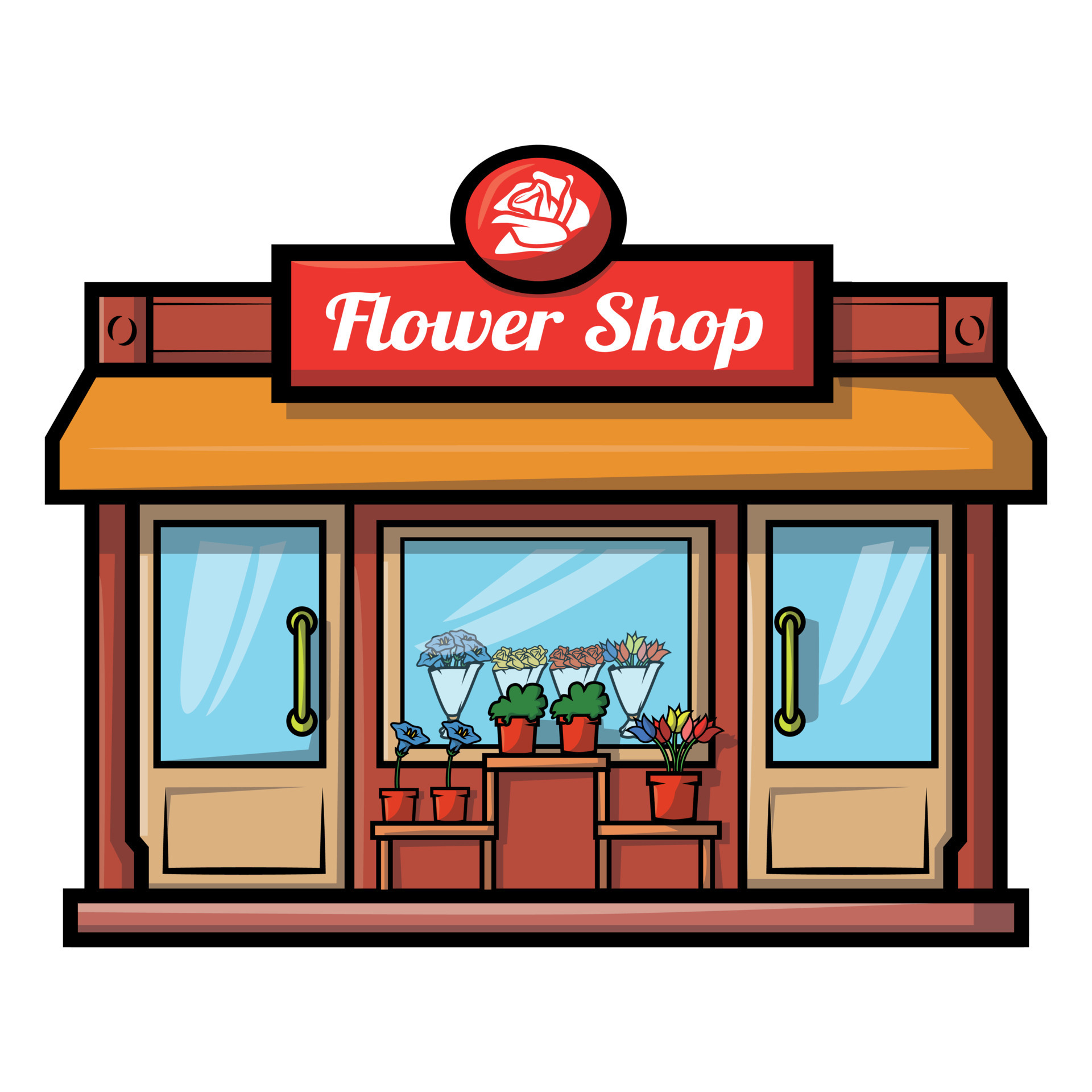 Flower Shop Illustration Design 19483351 Vector Art at Vecteezy Flower Shop Illustration Design 19483351 Vector Art at Vecteezy