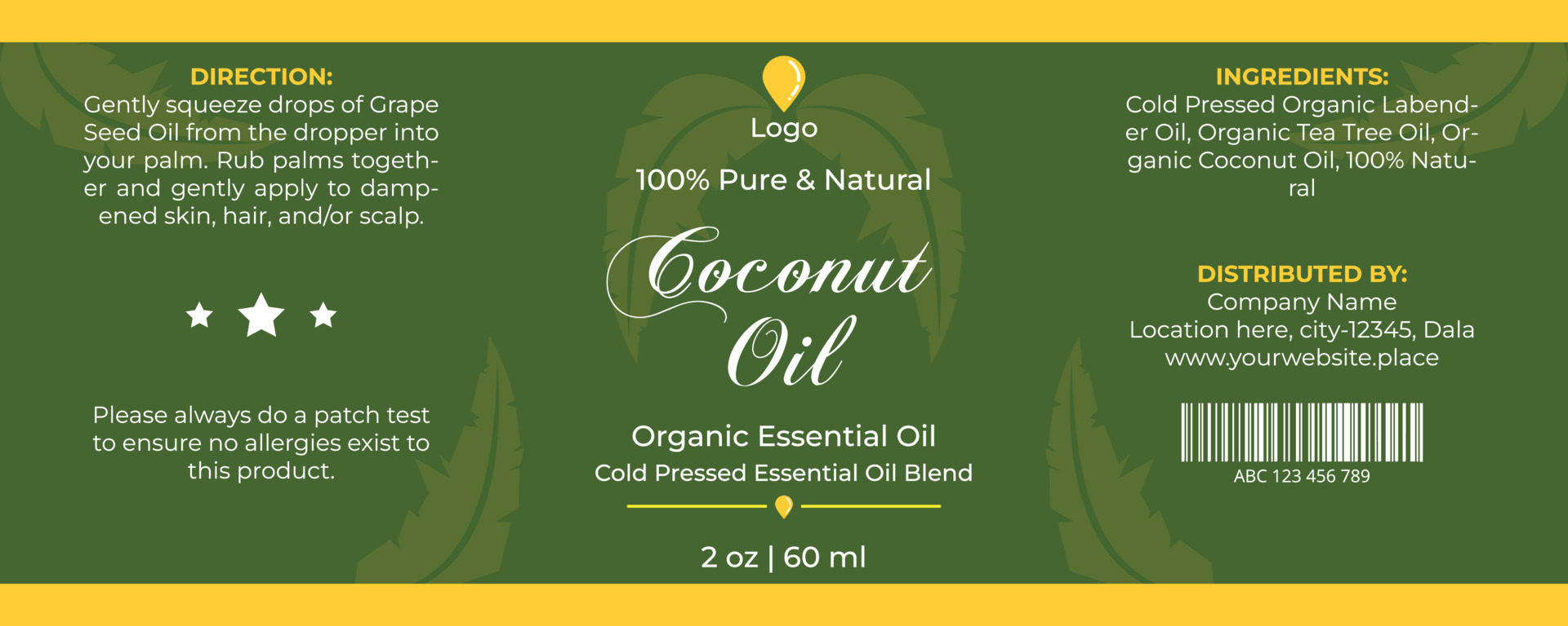CBD Label Design Template, Dropper Bottle Label Design Template, Diy ... CBD Label Design Template, Dropper Bottle Label Design Template, Diy ...