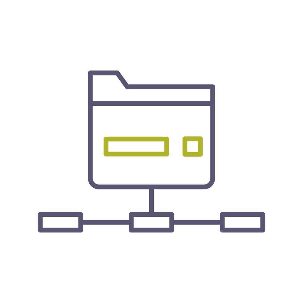 Network Folder Vector Icon 19489586 Vector Art at Vecteezy