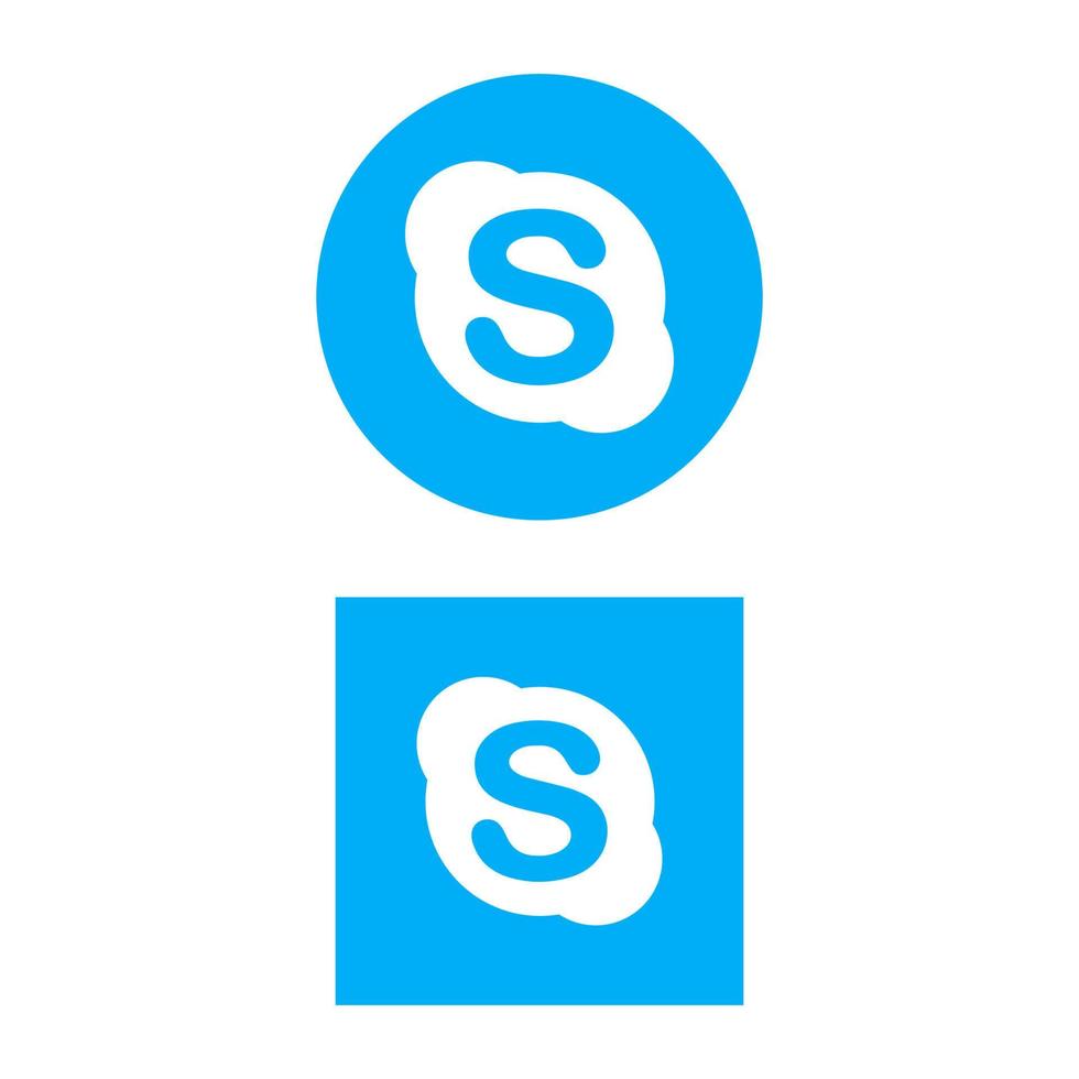 Skype Social media video call app icon 19492897 Vector Art at Vecteezy Skype Social media video call app icon 19492897 Vector Art at Vecteezy