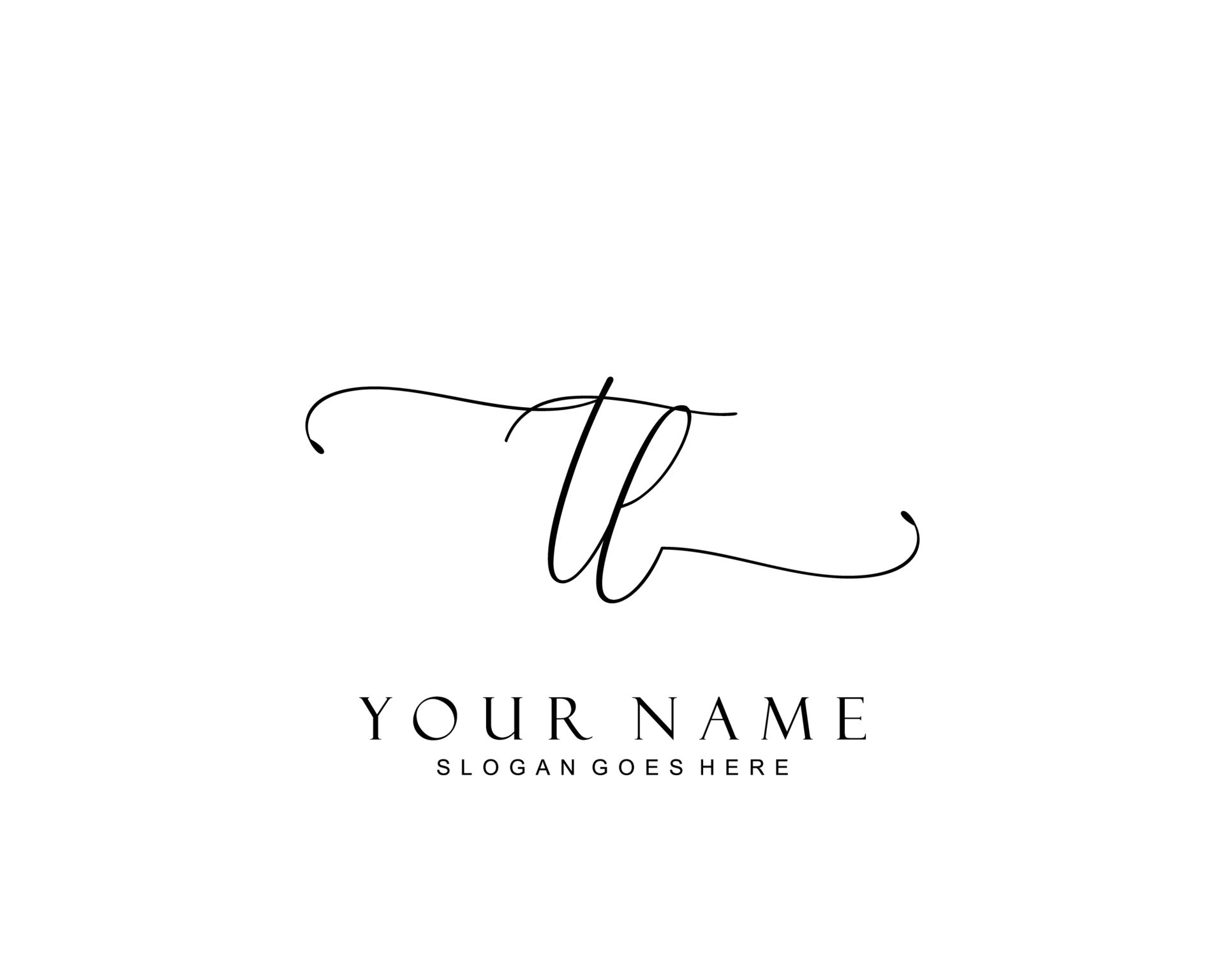 Initial TL beauty monogram and elegant logo design, handwriting logo of ... Initial TL beauty monogram and elegant logo design, handwriting logo of ...