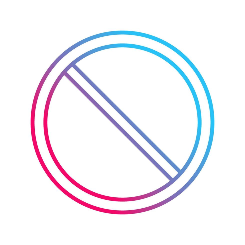 Prohibited Vector Icon 19502353 Vector Art at Vecteezy