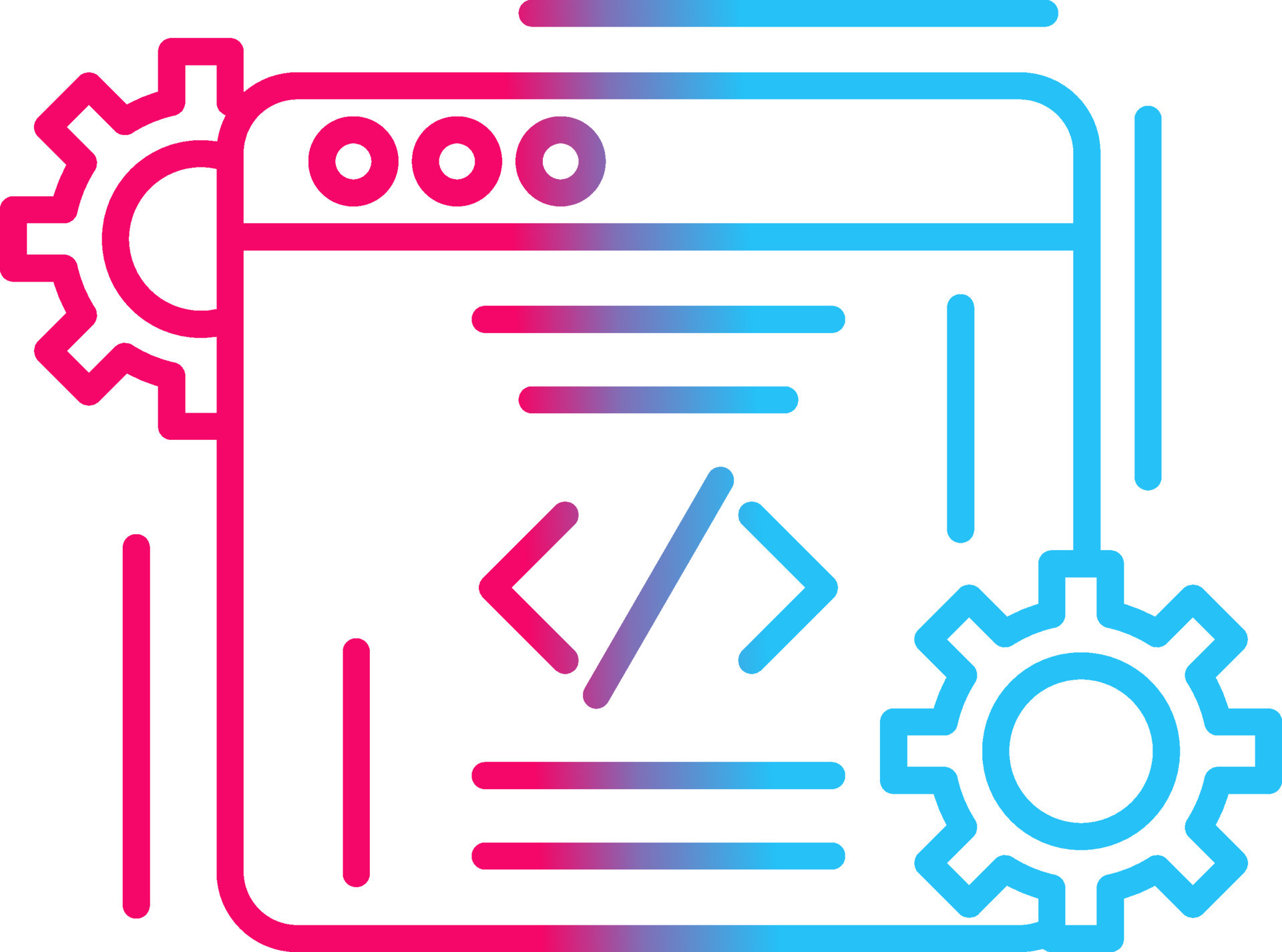 Coding Vector Icon 19503533 Vector Art at Vecteezy