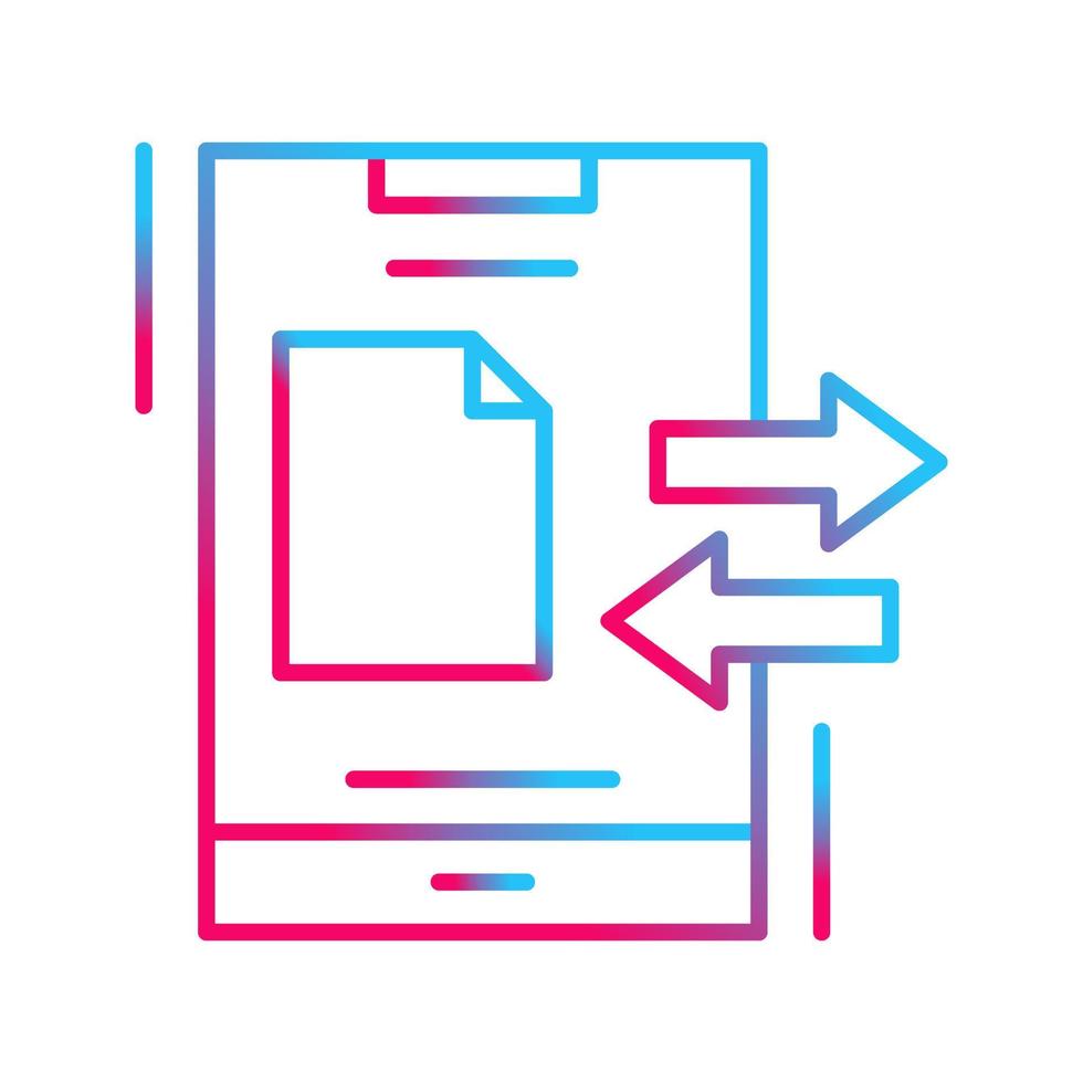 Data Transfer Vector Icon 19504939 Vector Art at Vecteezy