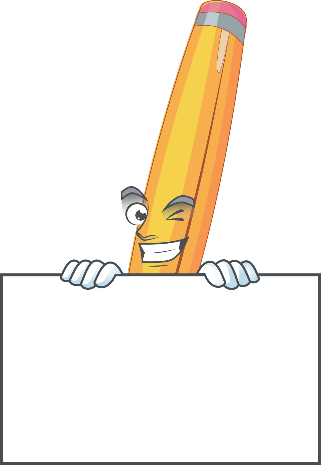 Cartoon Pencil Vector 19506881 Vector Art at Vecteezy Cartoon Pencil Vector 19506881 Vector Art at Vecteezy
