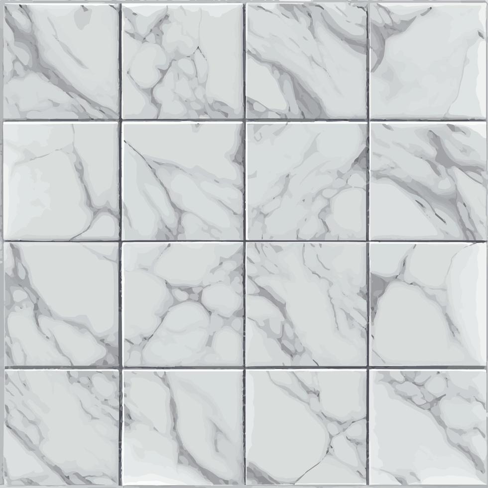 Light marble tile texture, pattern background - Vector 19509204 Vector ...