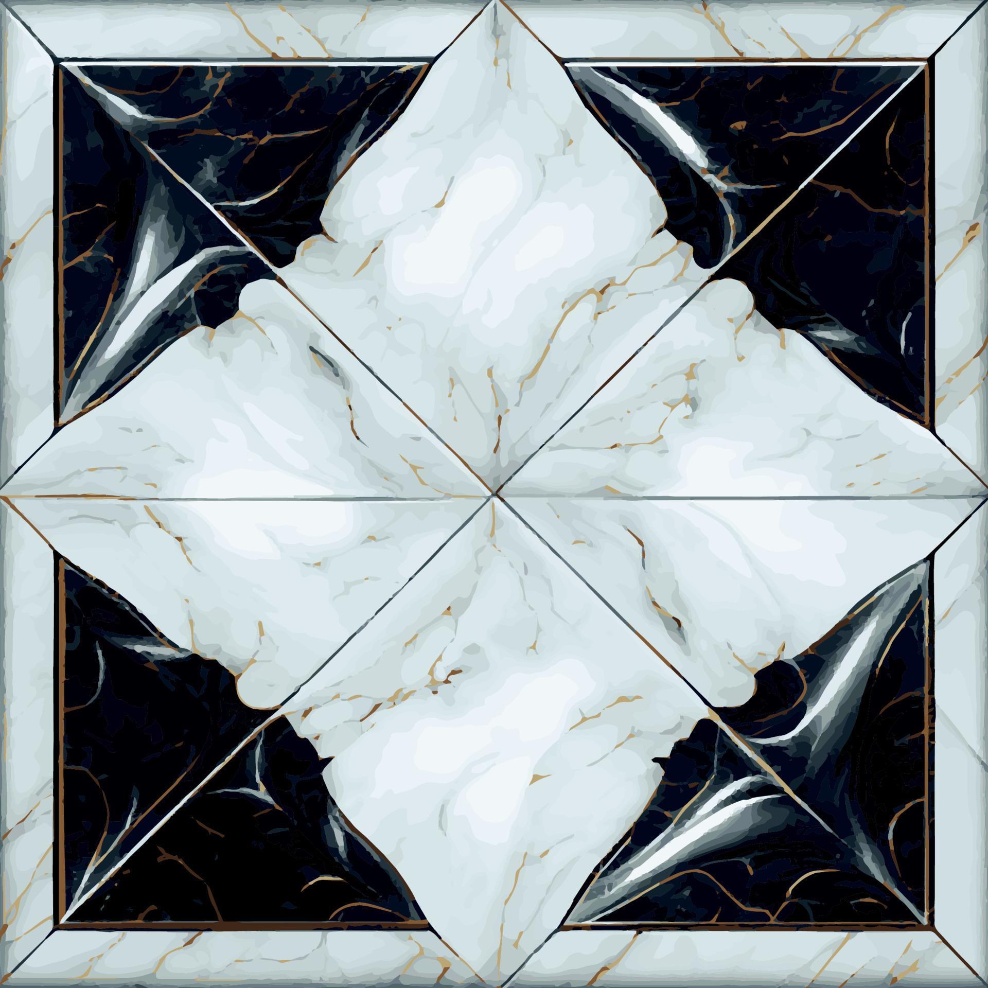 Light and dark marble tile texture, background template - Vector ...