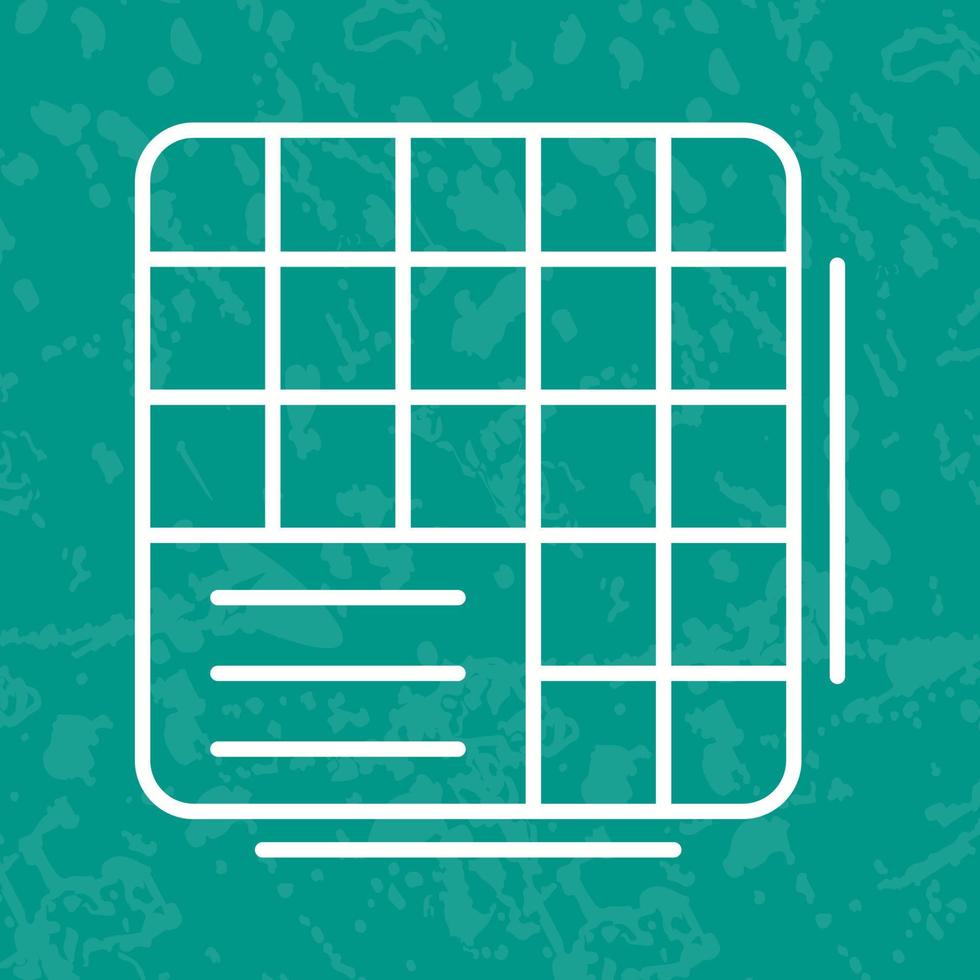 Table Data Vector Icon 19509763 Vector Art at Vecteezy