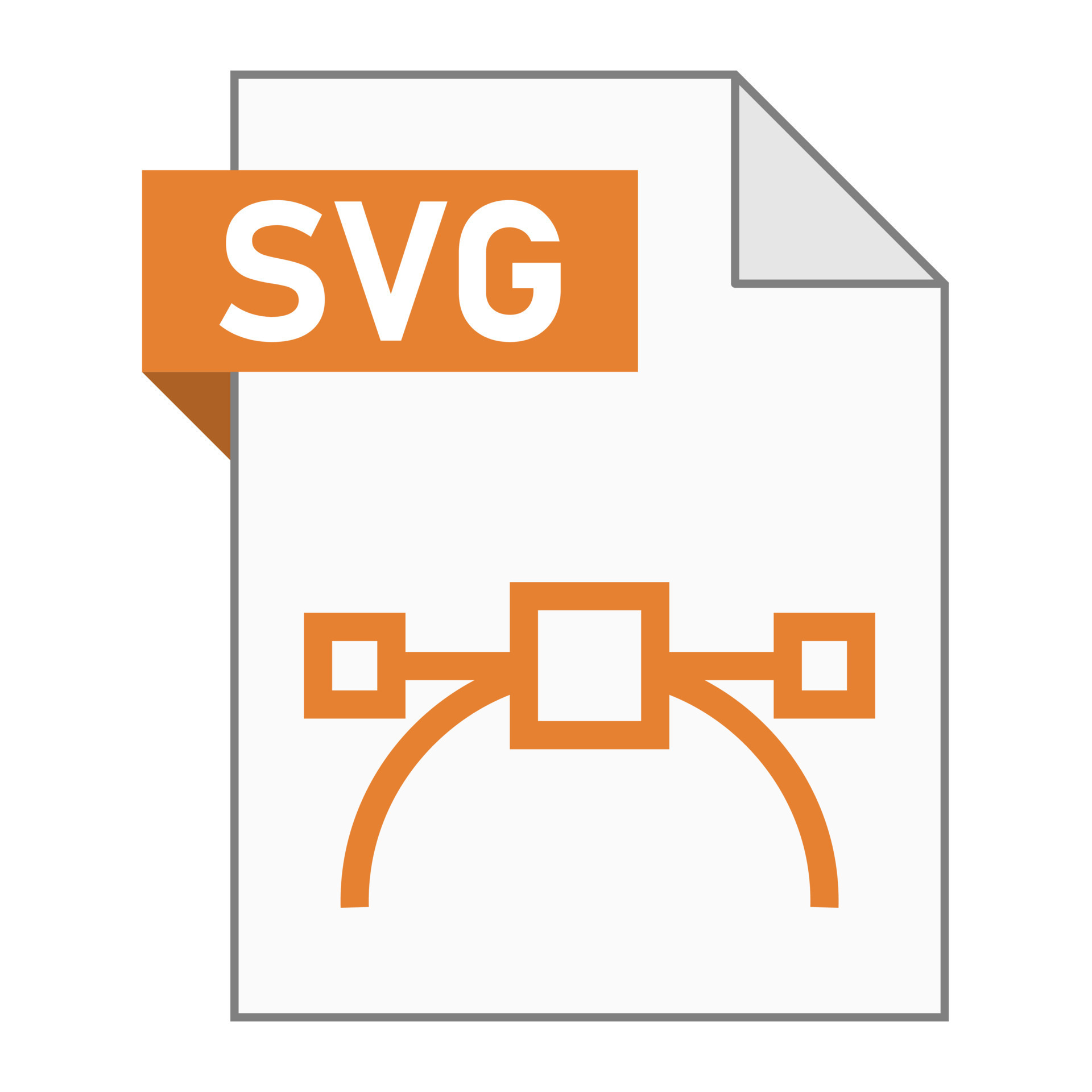 Modern flat design of SVG file icon for web 19513350 Vector Art at Vecteezy