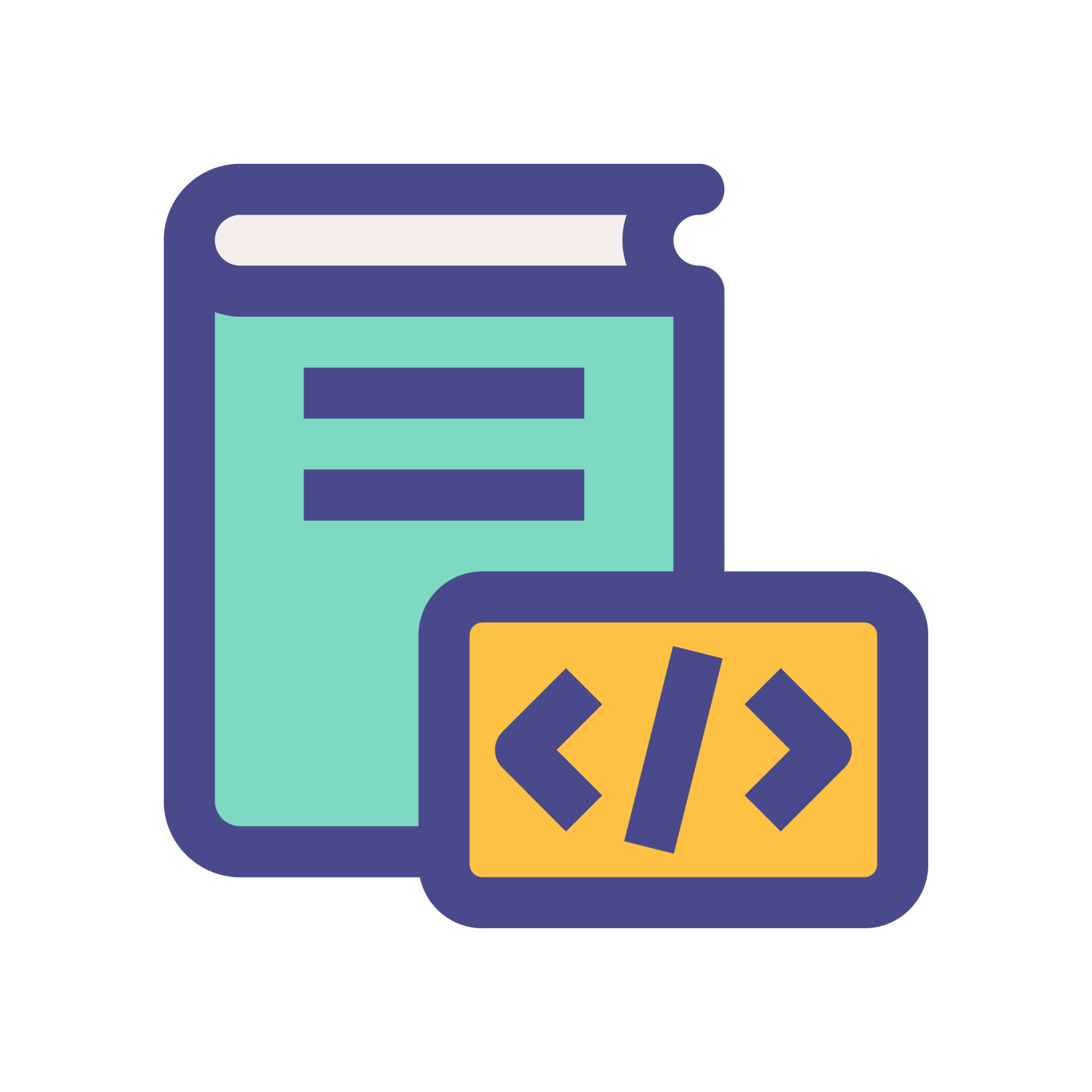 guide book icon for your website, mobile, presentation, and logo design ...