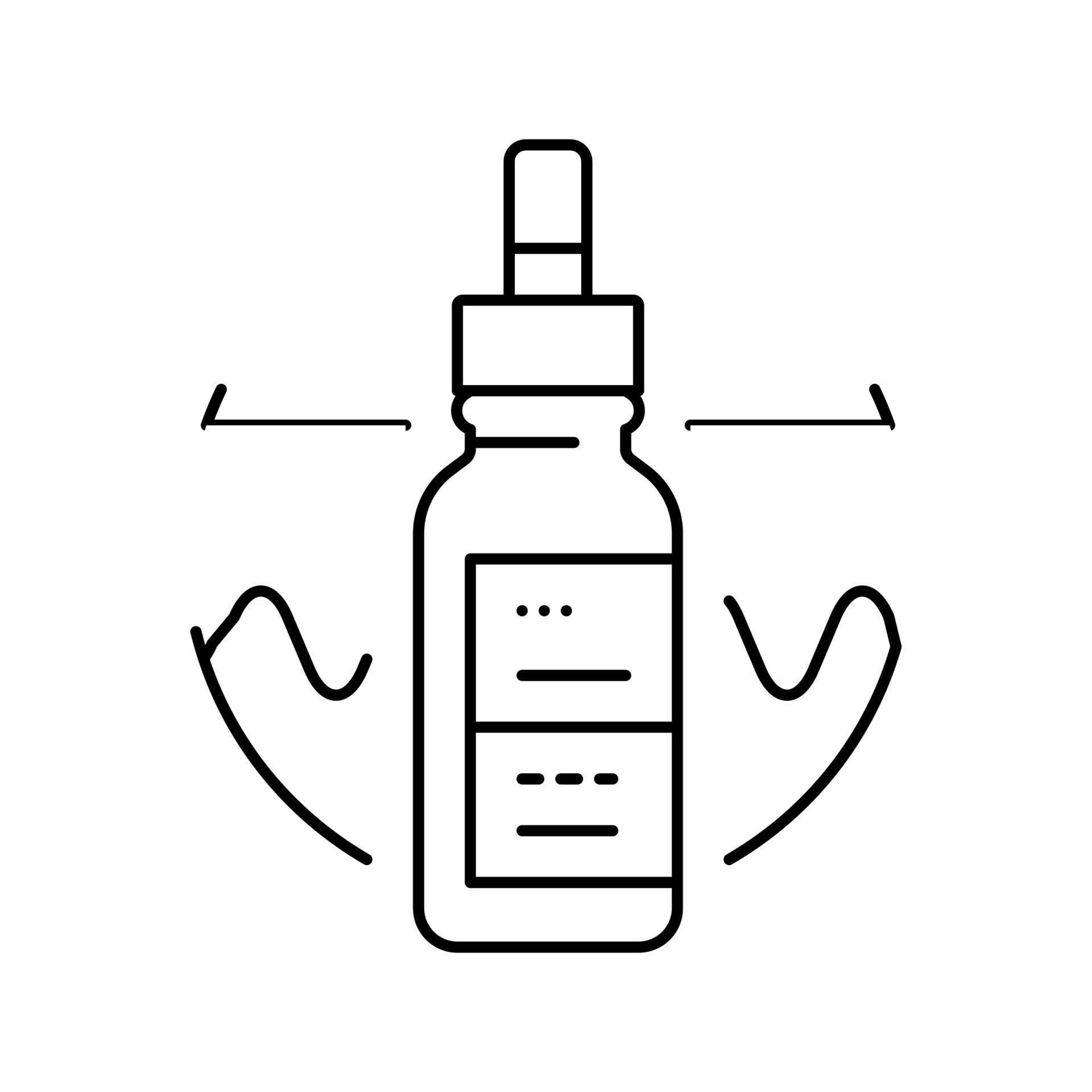 hyaluronic acid line icon vector illustration 19524907 Vector Art at ... hyaluronic acid line icon vector illustration 19524907 Vector Art at ...
