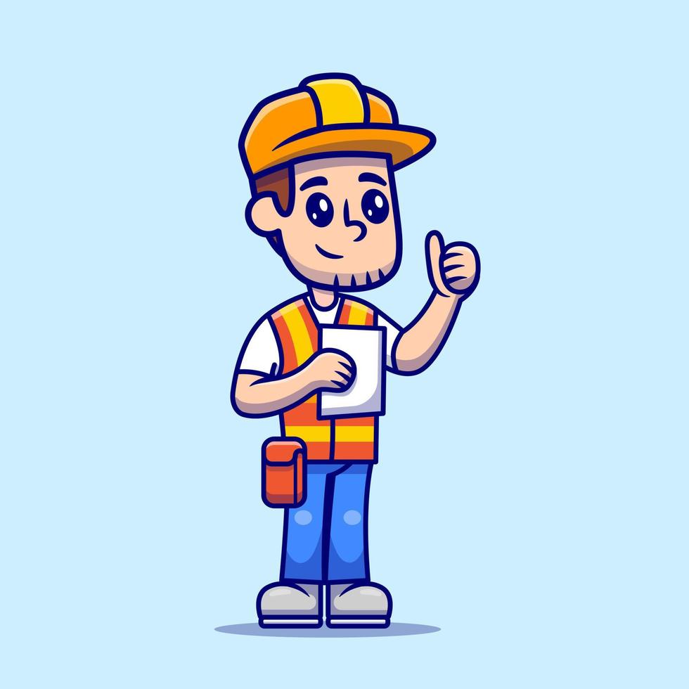 Hombre Arquitecto Construcción Sosteniendo Papel Boceto Dibujos