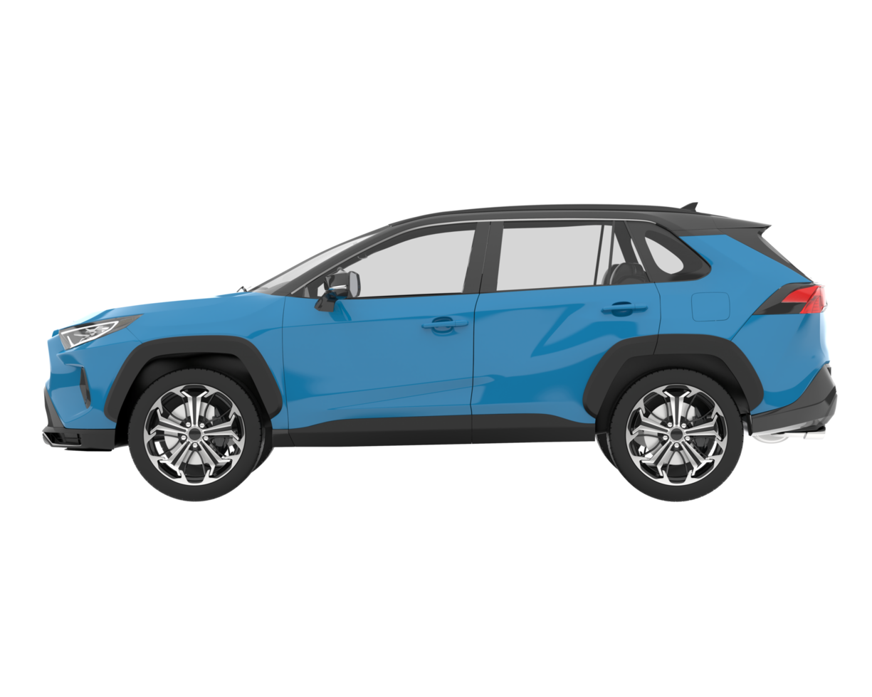 Sport car isolated on transparent background. 3d rendering - illustration 19529624 PNG