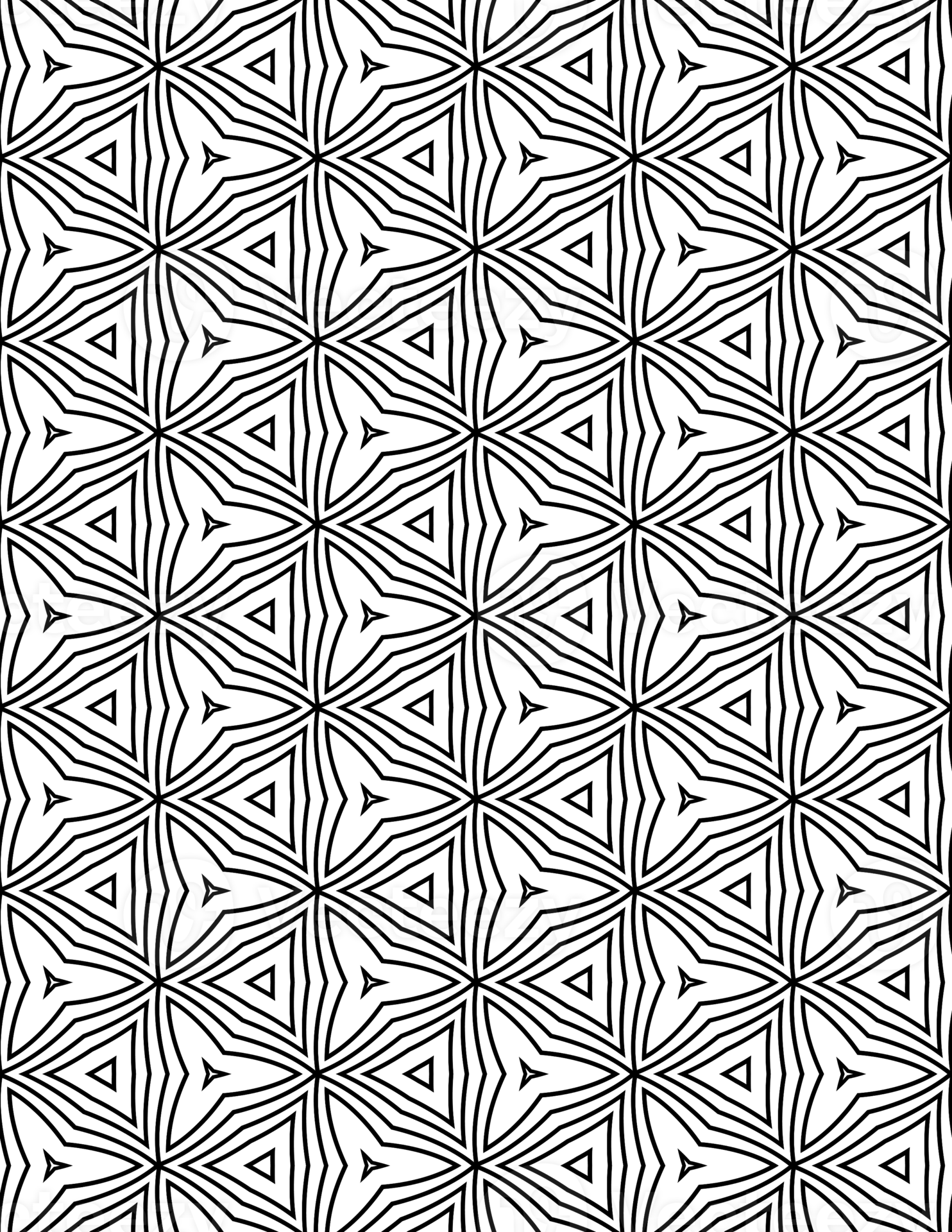 Free Adult Geometric Pattern Coloring Pages Coloring Book Seamless Colouring Page For Adults