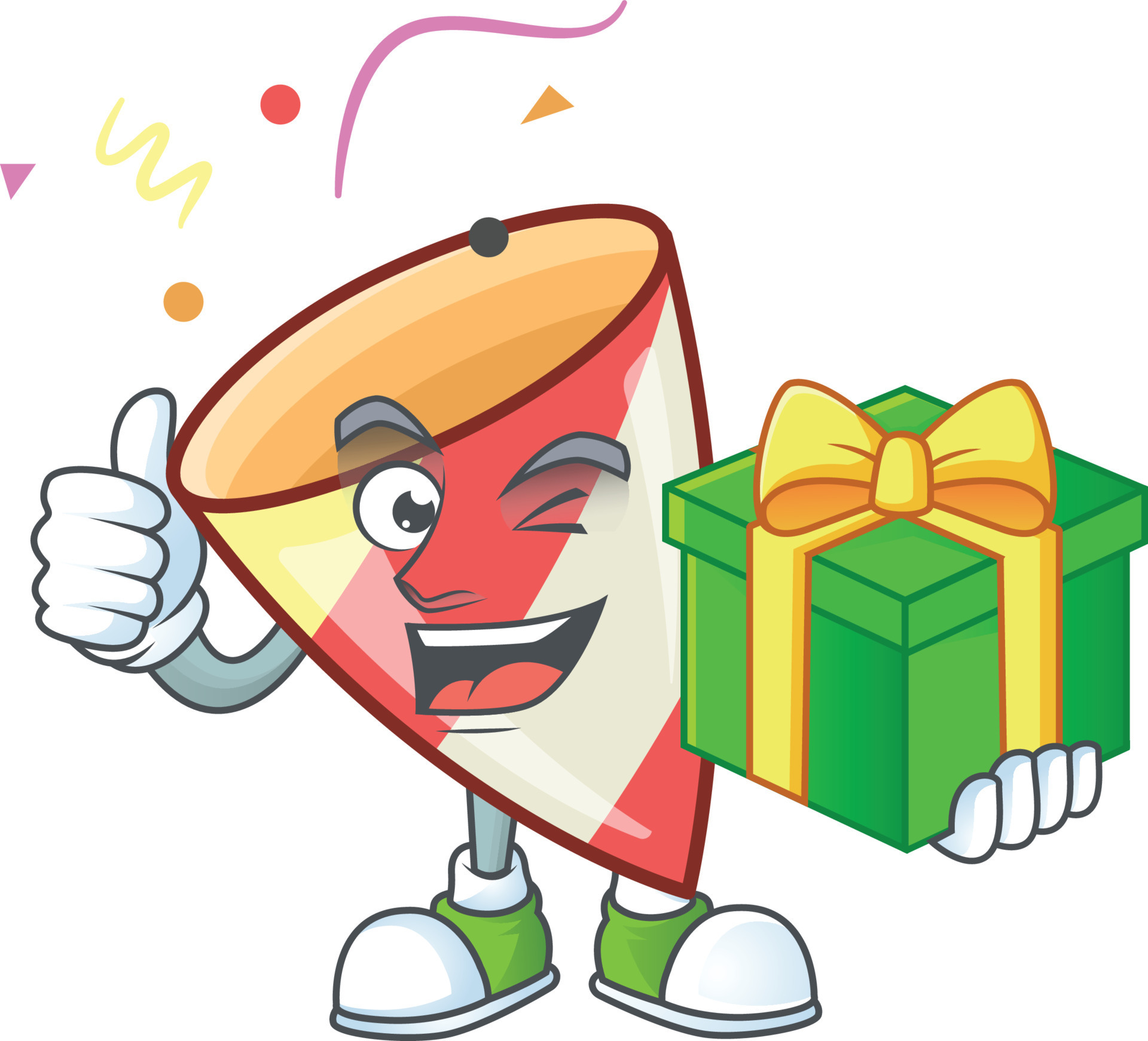 Exploding confetti cartoon 19534488 Vector Art at Vecteezy