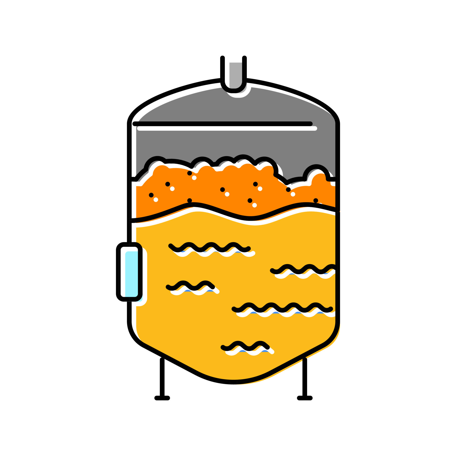 fermentation beer production color icon vector illustration 19538489 ... fermentation beer production color icon vector illustration 19538489 ...