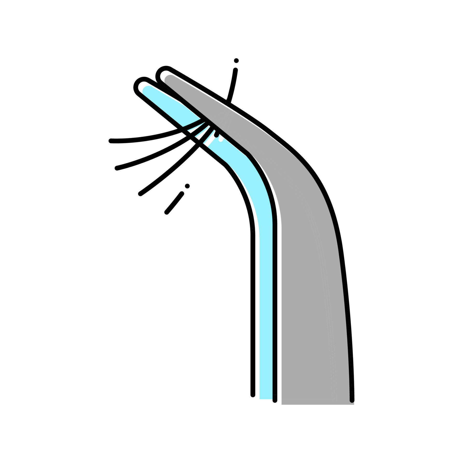 false eyelashes holding tweezer color icon vector illustration 19539008 ... false eyelashes holding tweezer color icon vector illustration 19539008 ...