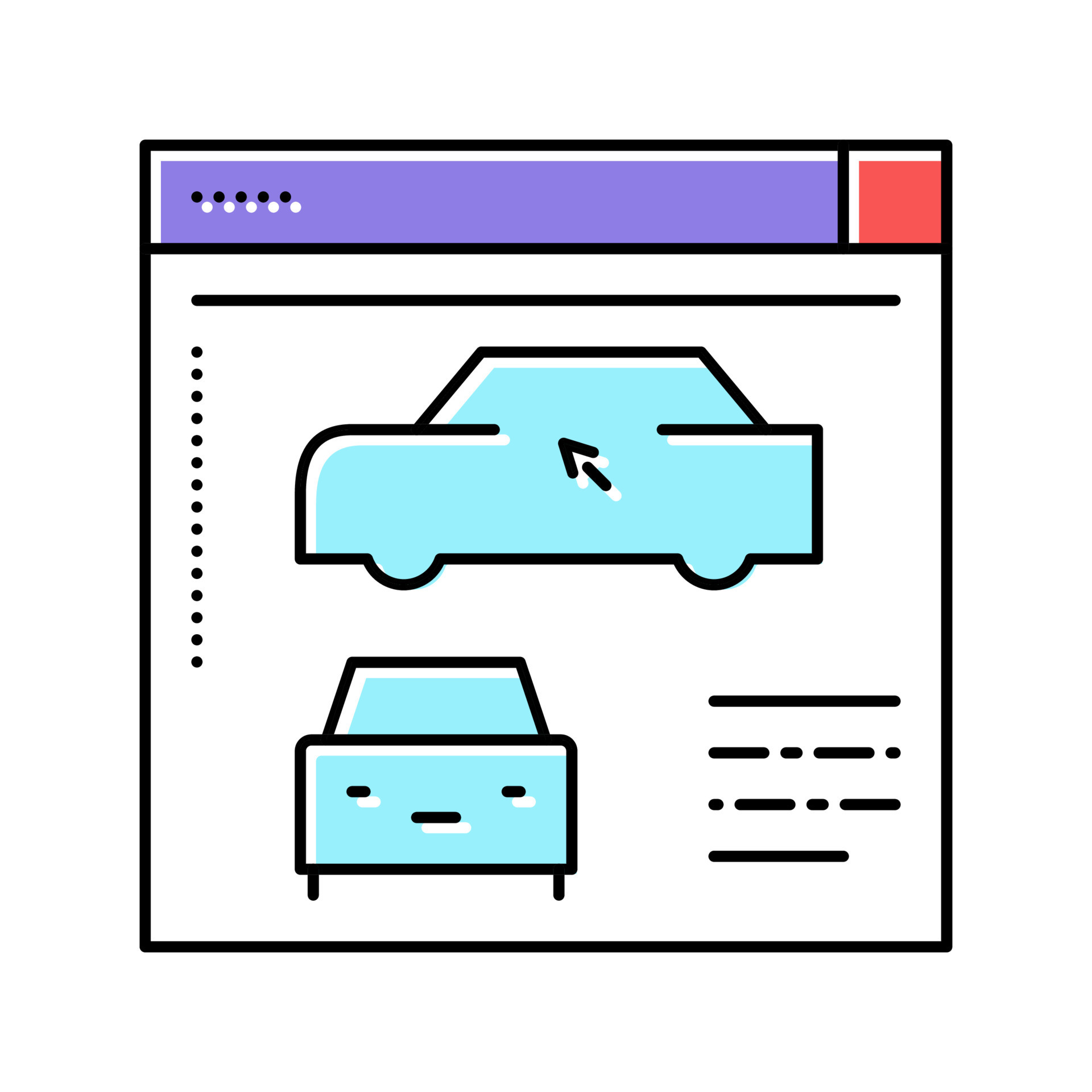 Car Modeling Program Color Icon Vector Illustration 19540593 Vector Art