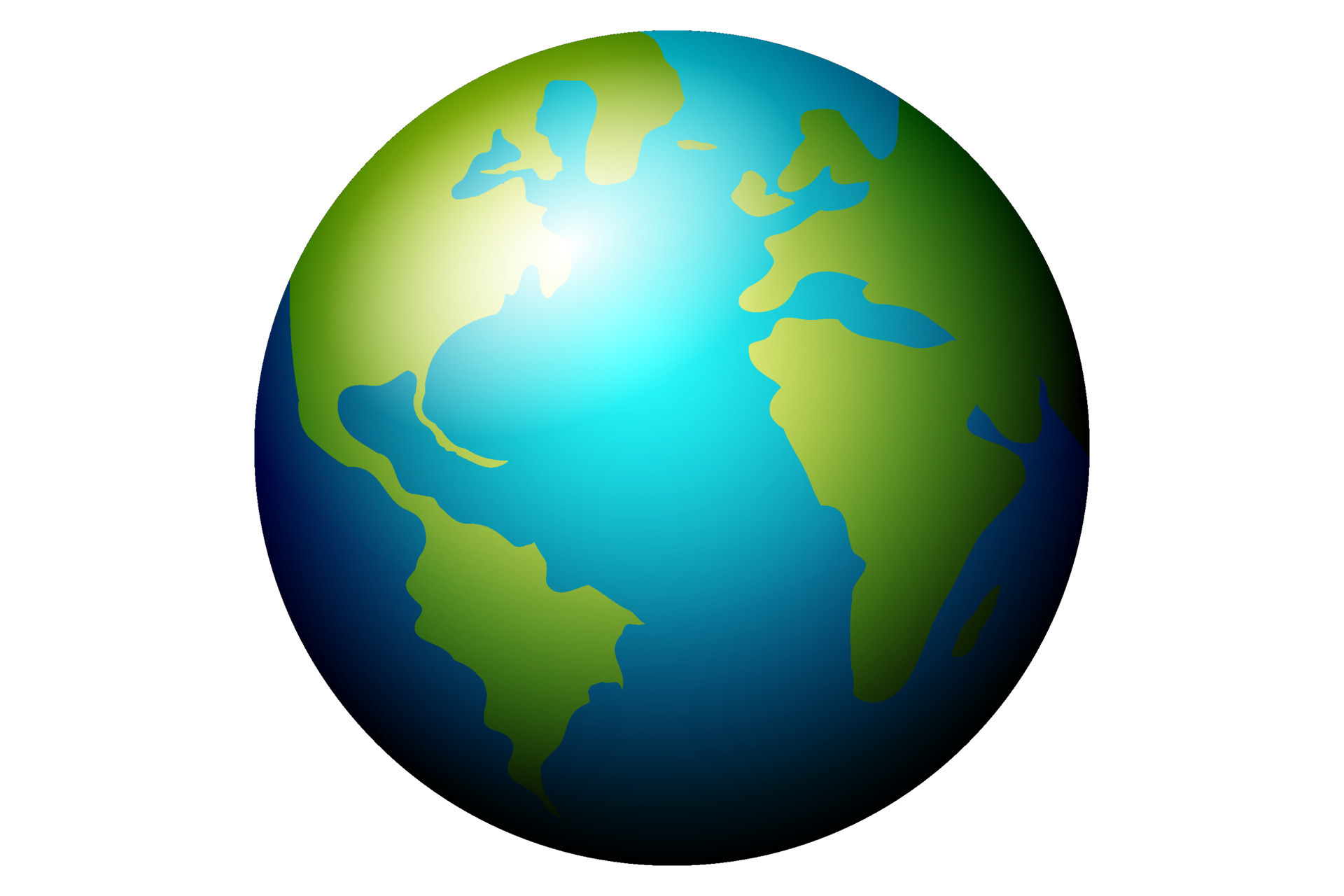 Cartoon Planet Earth