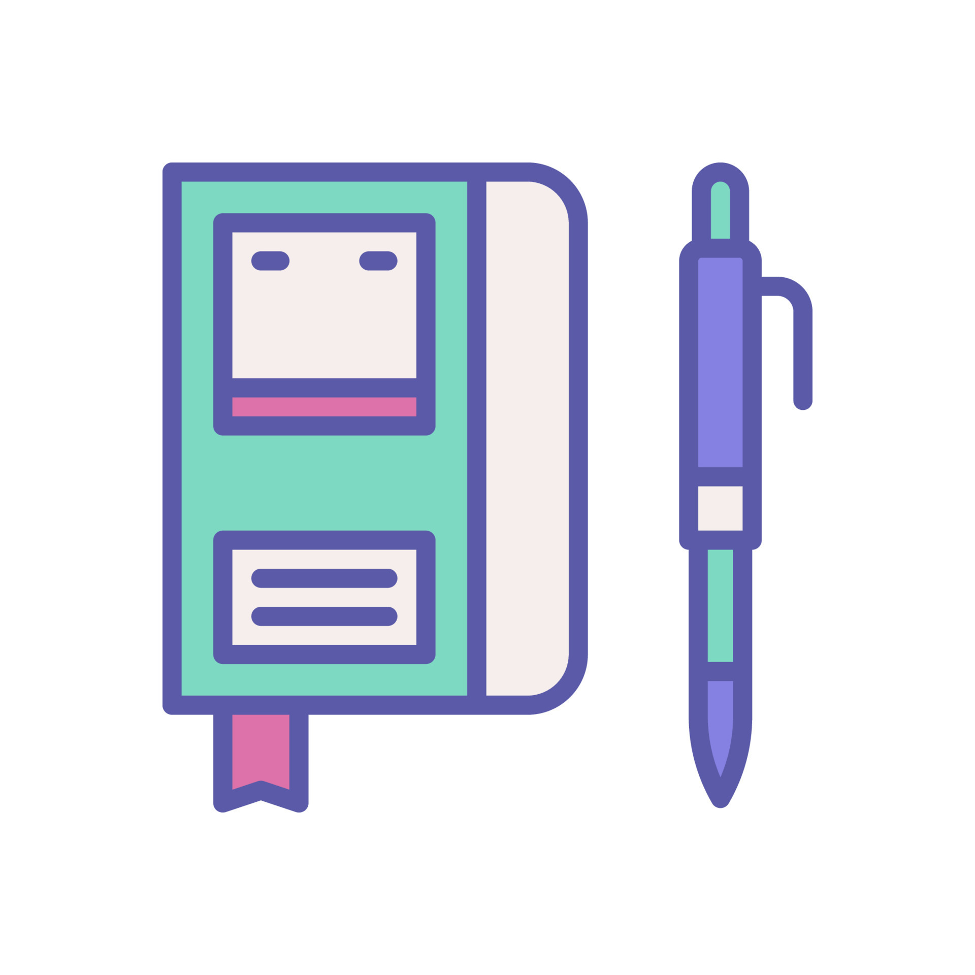notebook icon for your website design, logo, mobile design, and ...