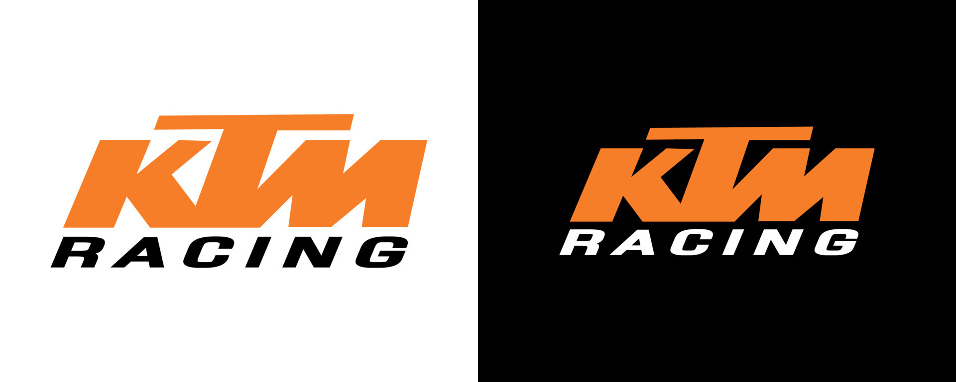 ktm racing logo vector descarga gratuita 19550747 Vector en Vecteezy