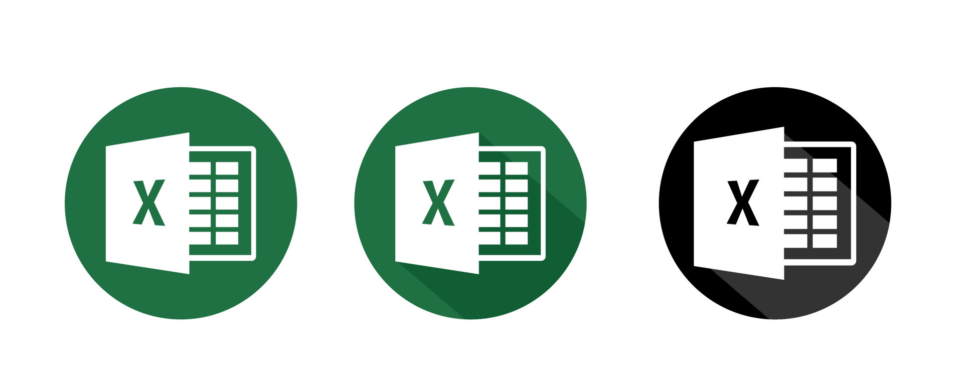 Microsoft Excel logo icon vector Free Download 19550766 Vector Art at Vecteezy