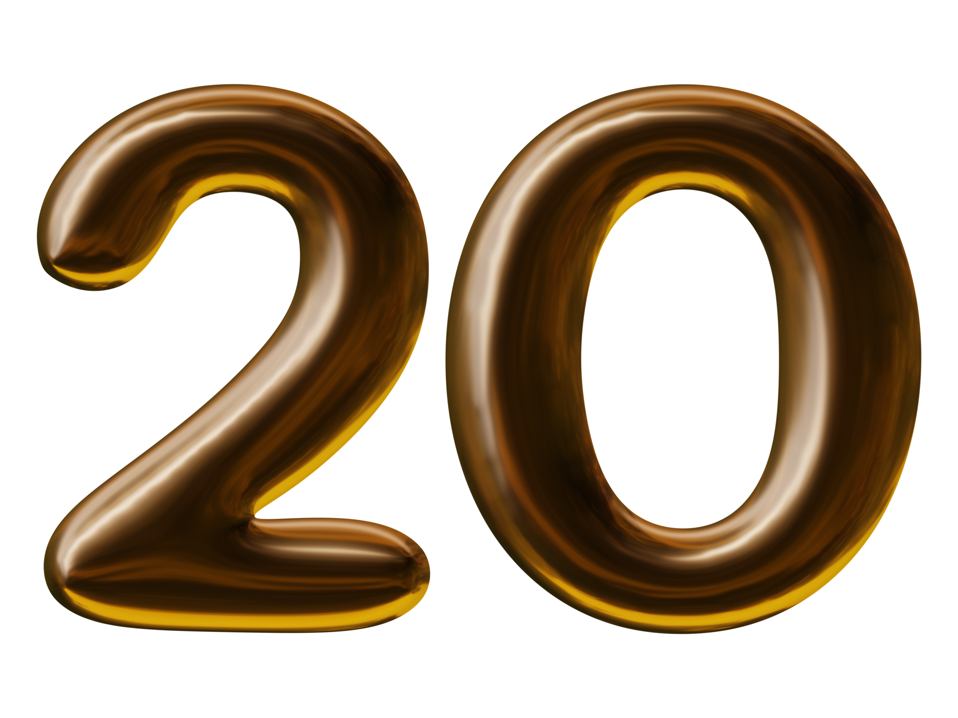 diseño número 20 en render 3d 19552792 PNG